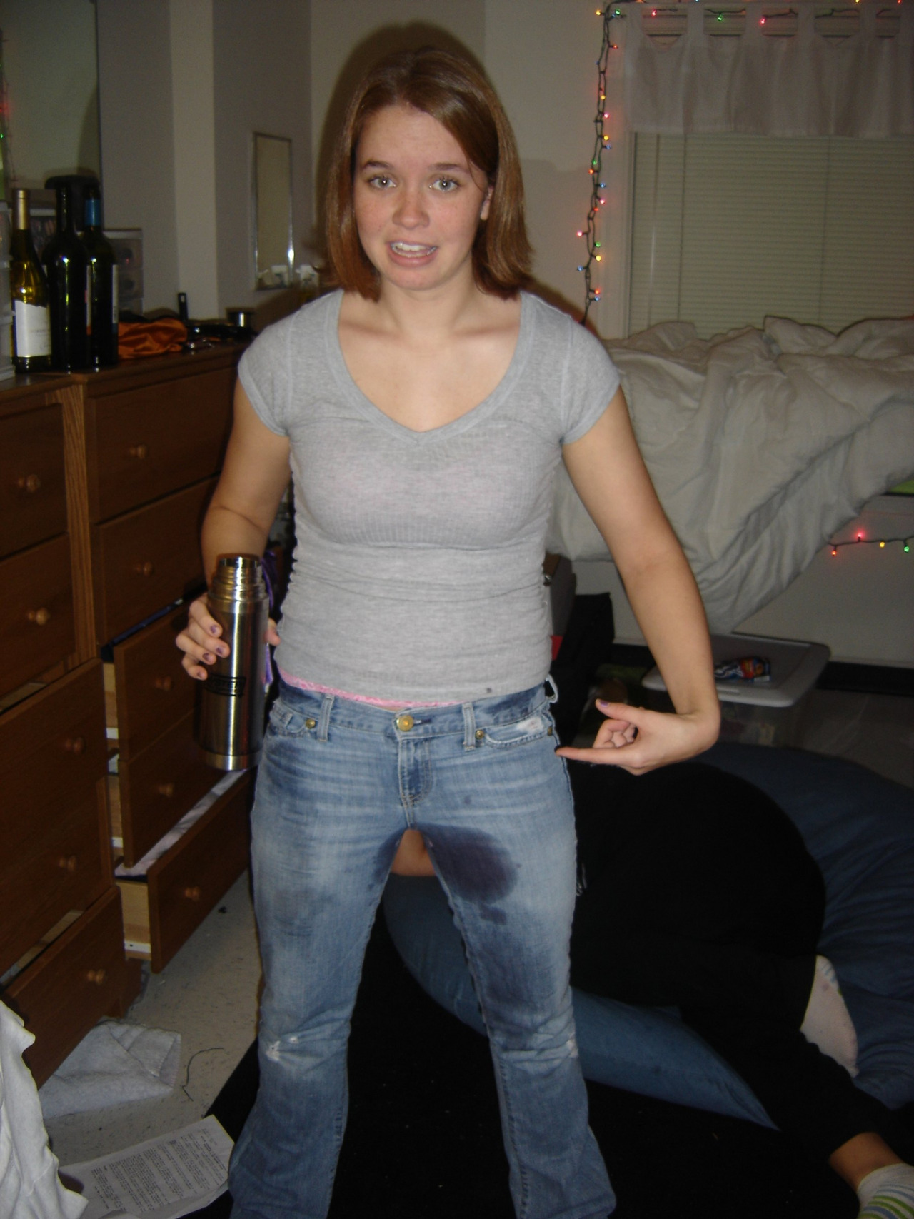 Did the Water Bottle Do It? | Scrolller