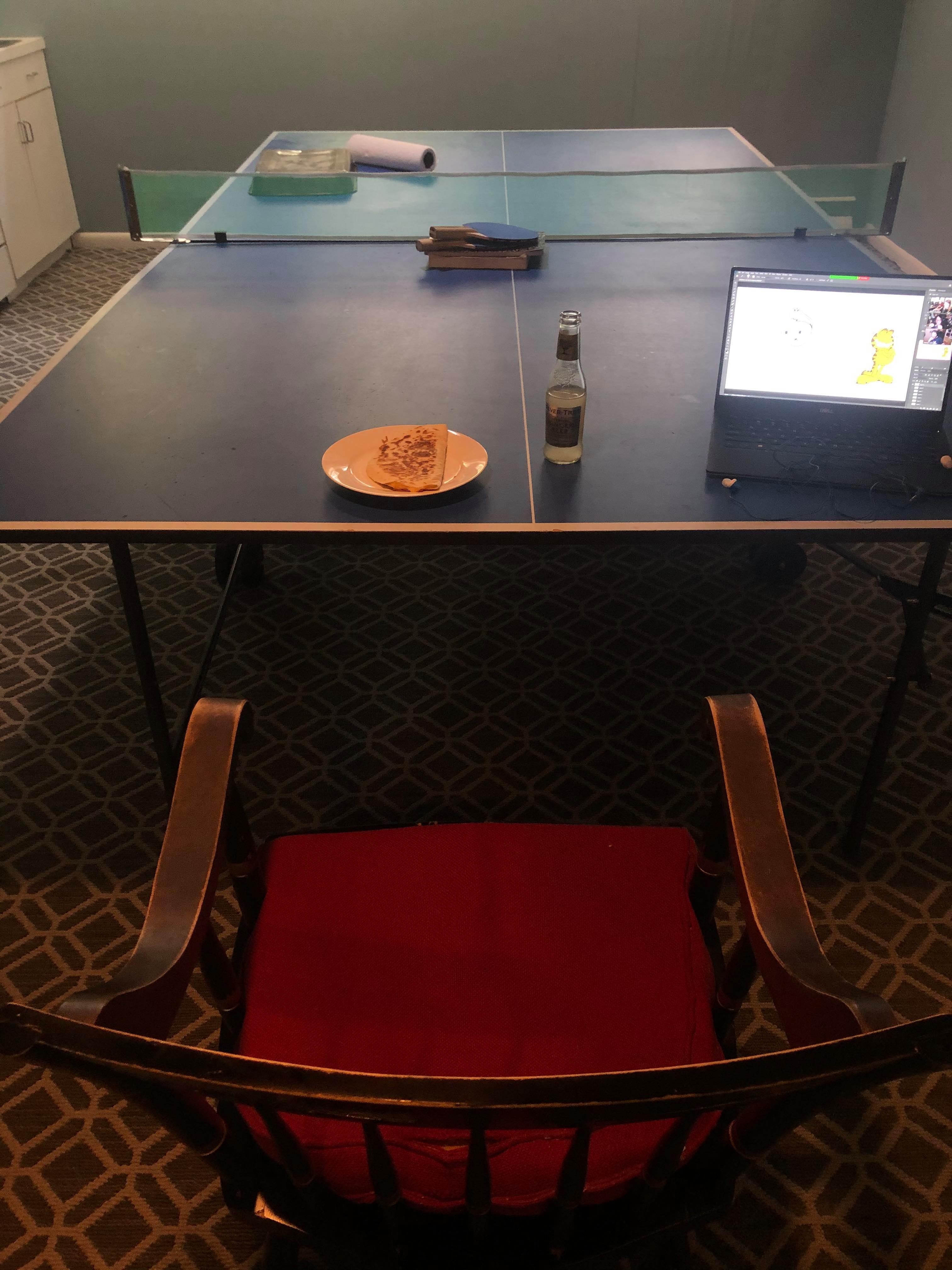 Didn't feel like clearing the dinner table. | Scrolller