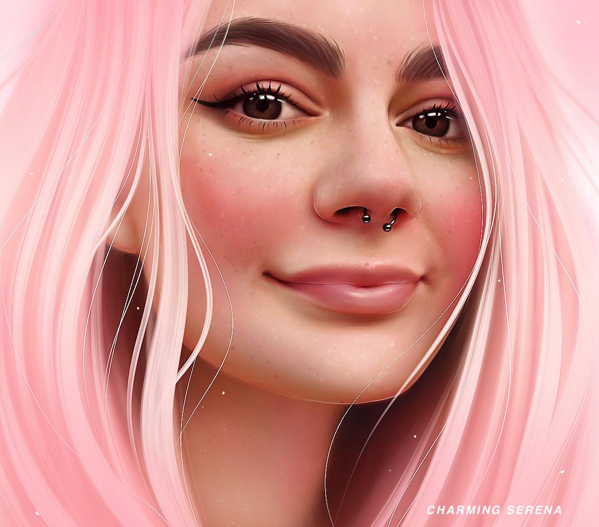 Digital artwork made with Procreate app | Scrolller