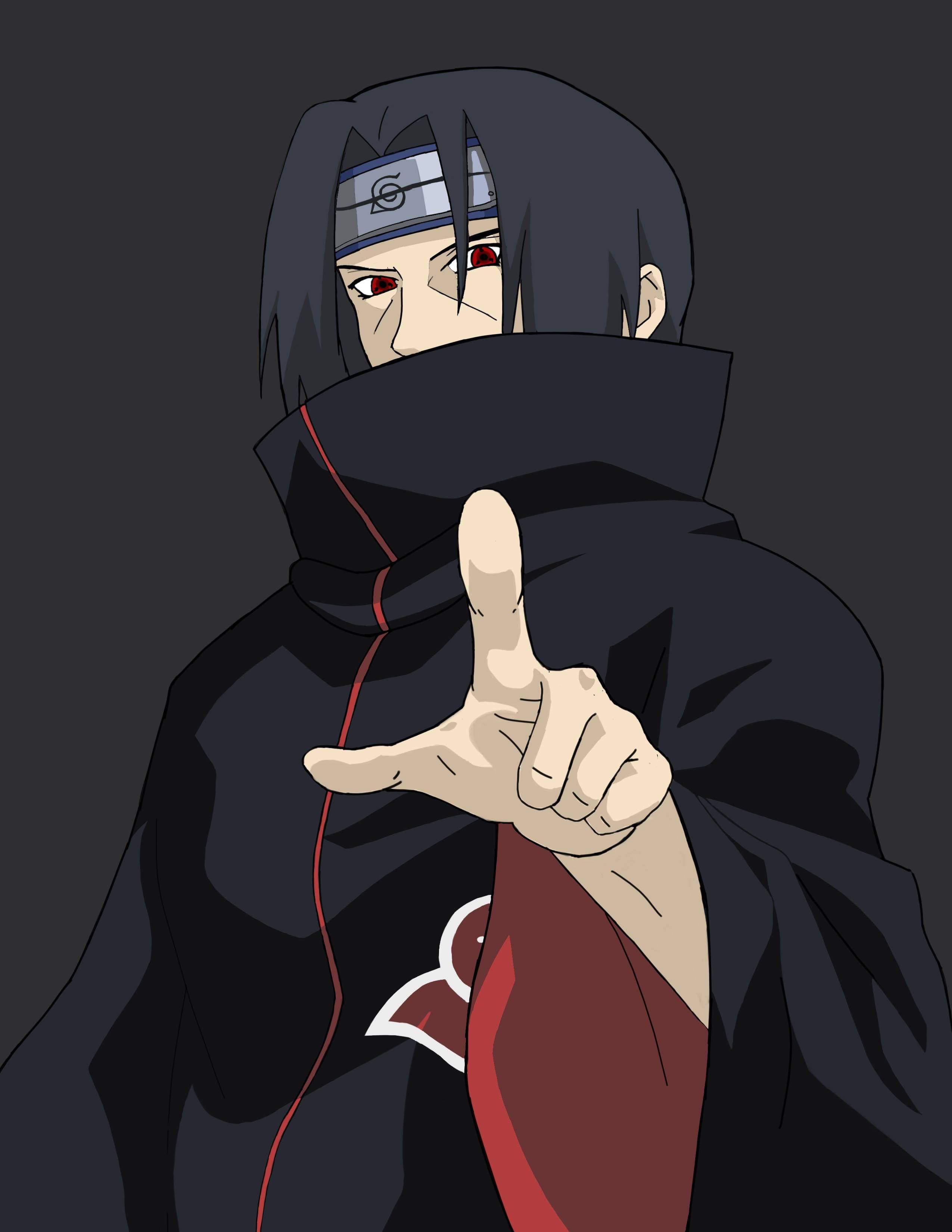 Digital drawing I did of Itachi | Scrolller