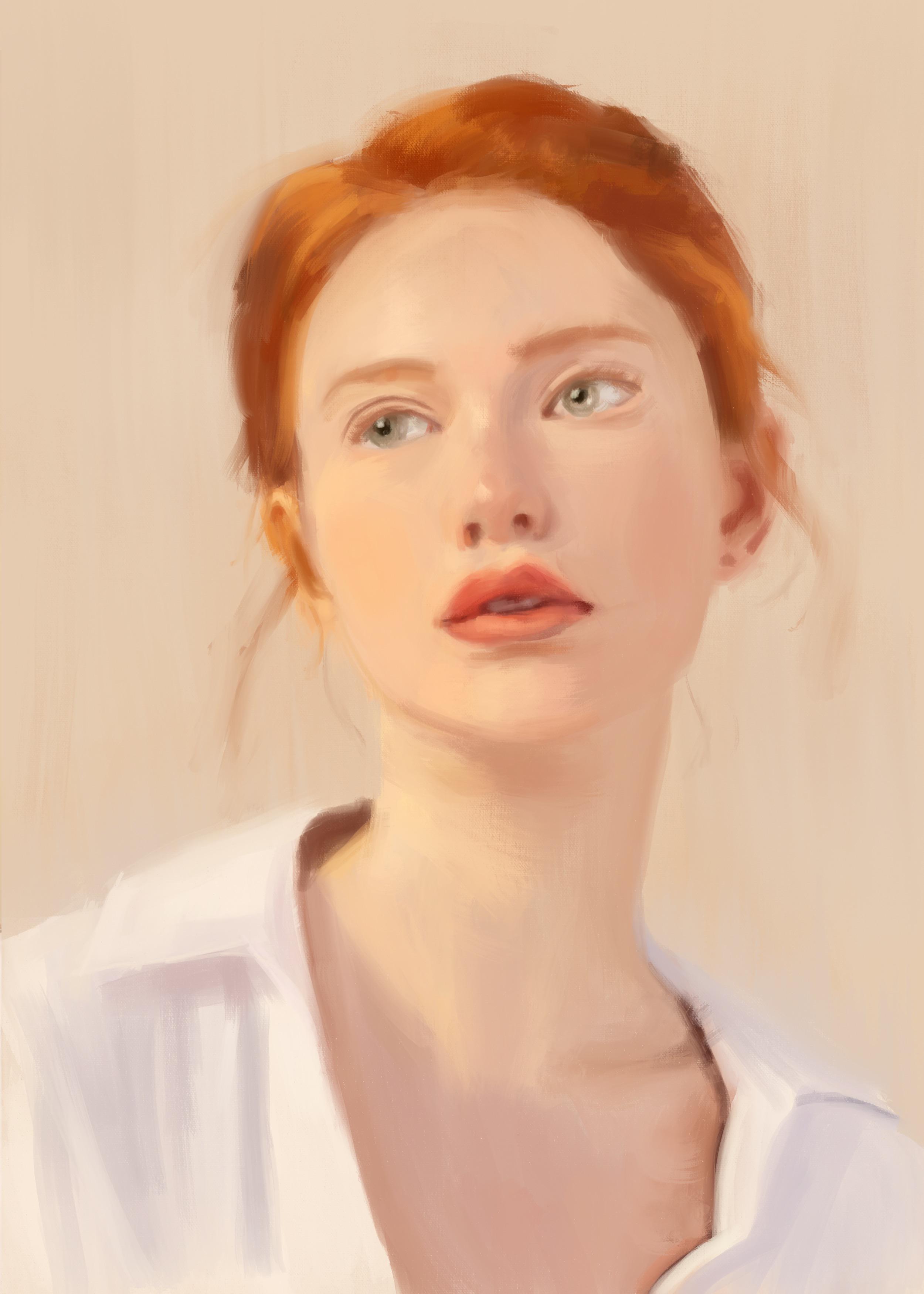 Digital portrait by me | Scrolller