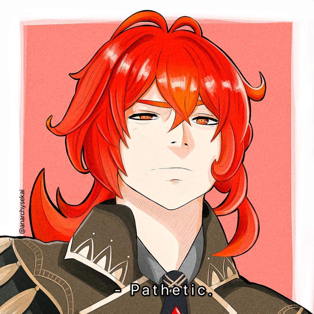 Diluc mains looking everyone else playing Genshin Impact | Scrolller