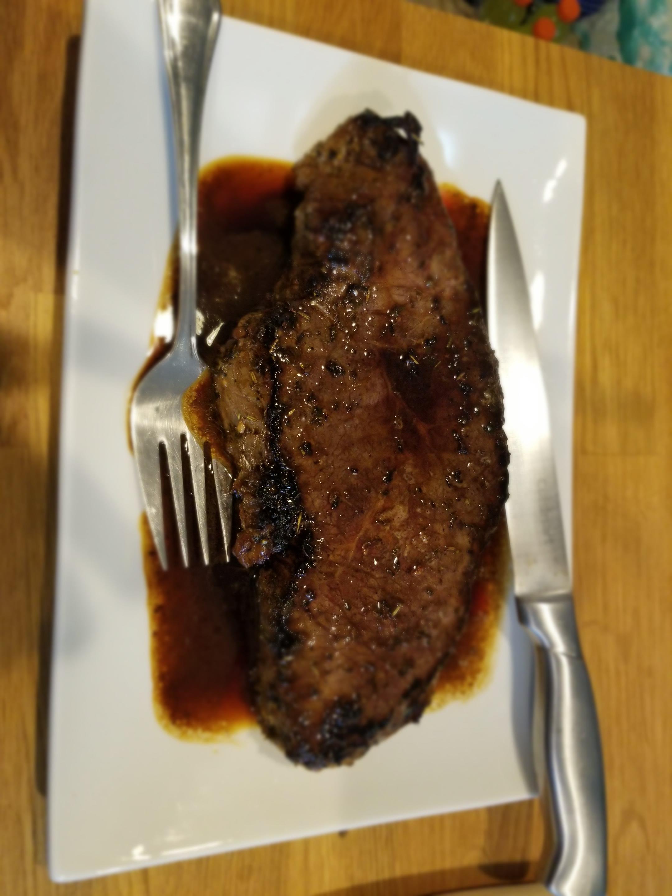 Dinner tonight: Pan-Seared London Broil | Scrolller