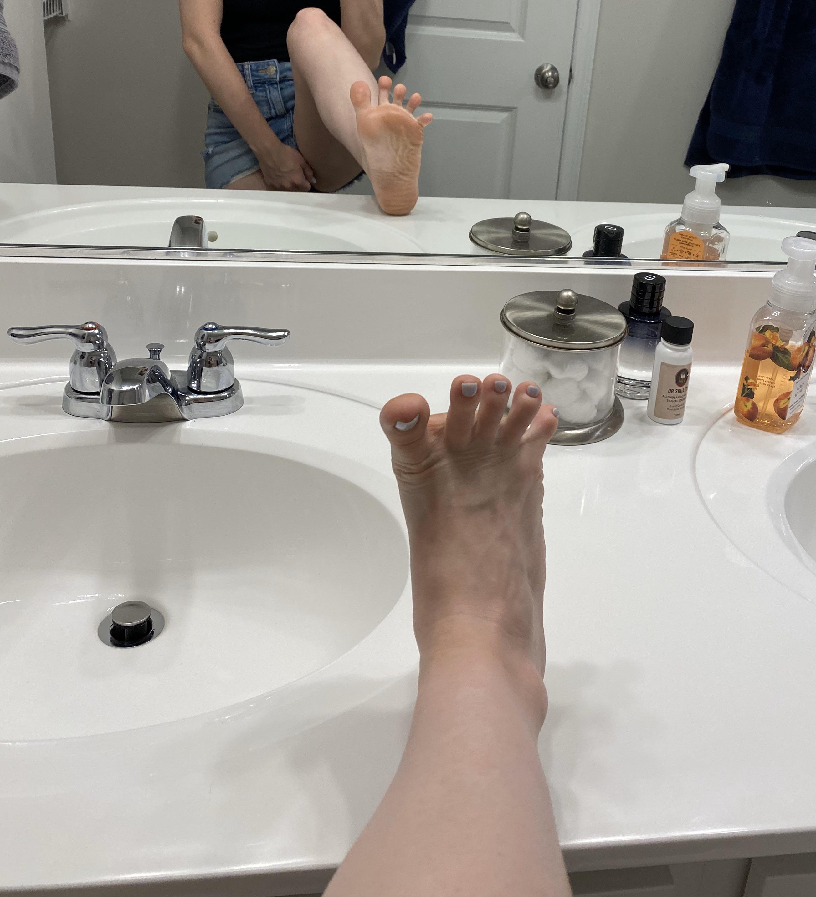 Dirty feet in your face? | Scrolller