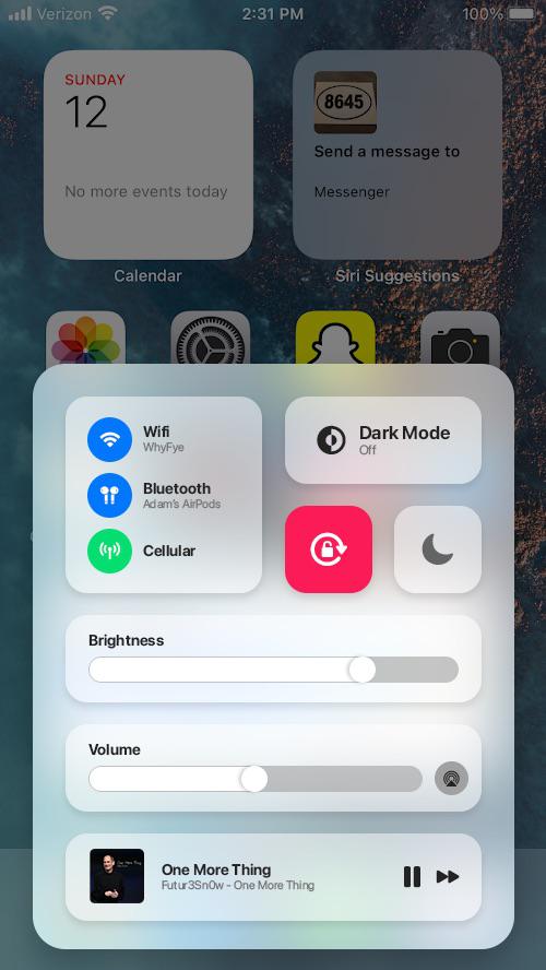 [DISCUSSION] What about BigSur Control center ? | Scrolller
