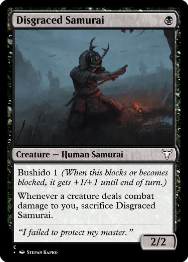 Disgraced Samurai | Scrolller