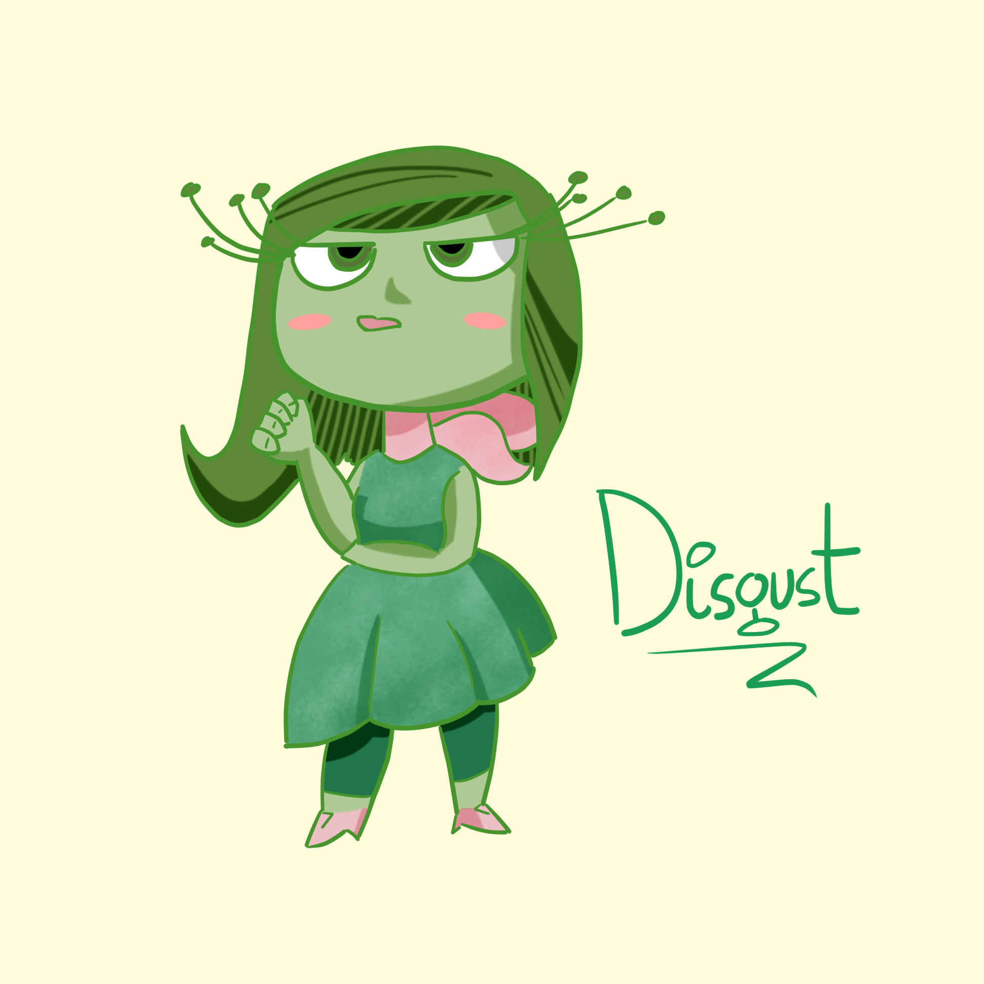 Disgust (Inside Out) by meee | Scrolller