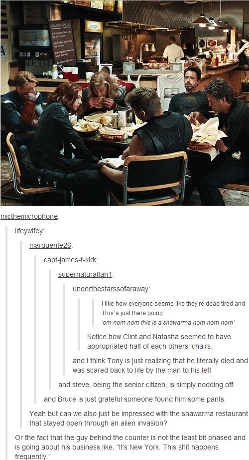 Dissection of the "shawarma" scene | Scrolller