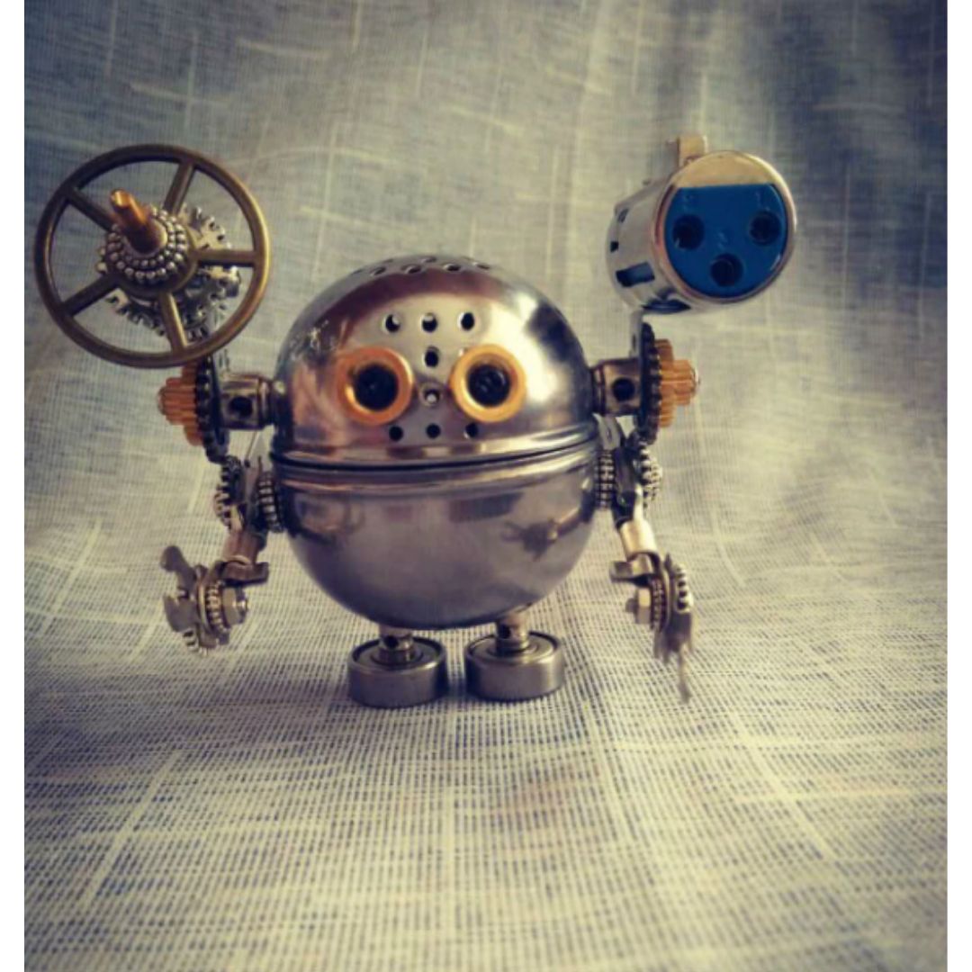 DIY Mechanical Steampunk Robot | Scrolller