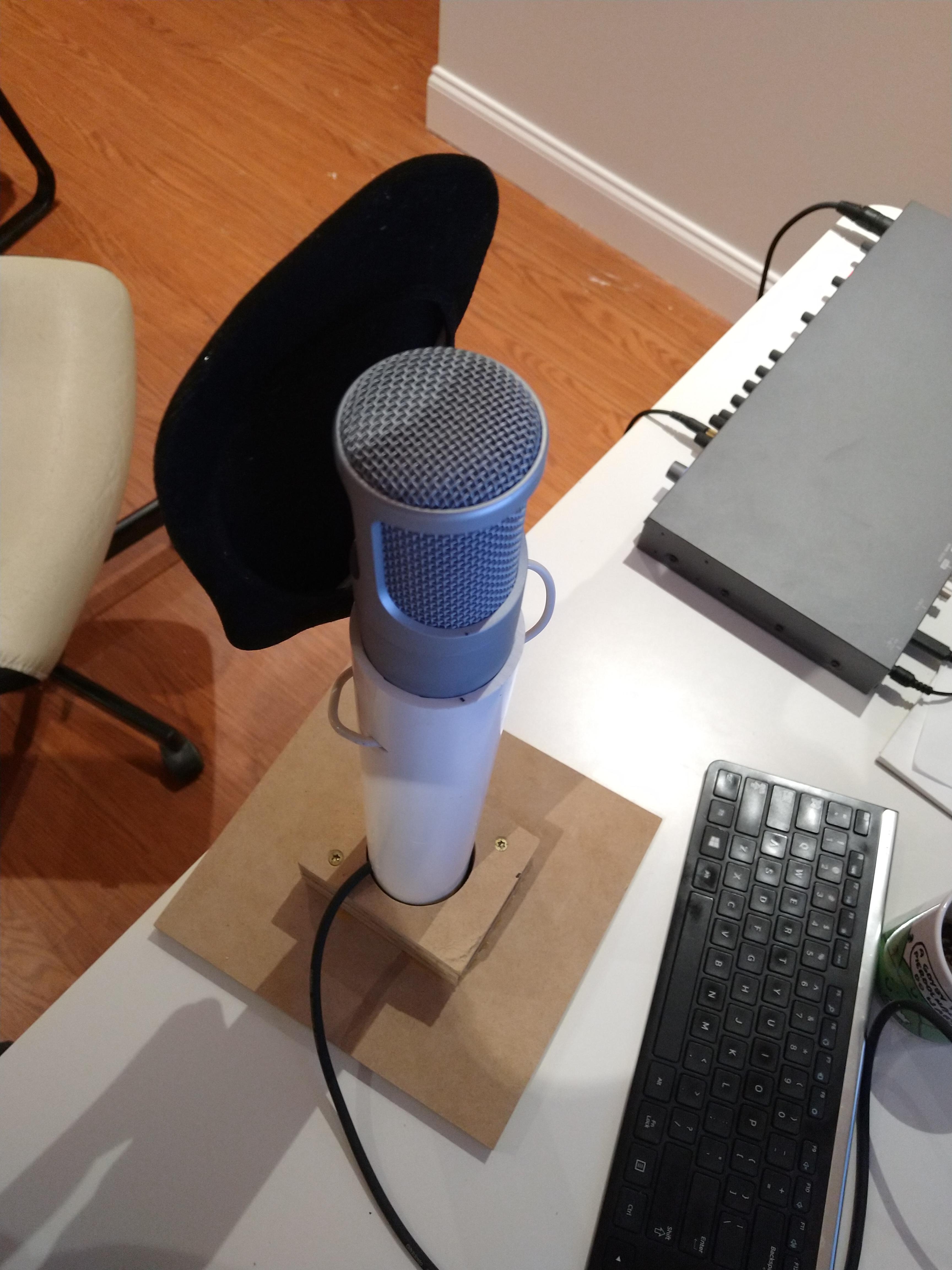DIY mic stand. Amateur porn? | Scrolller