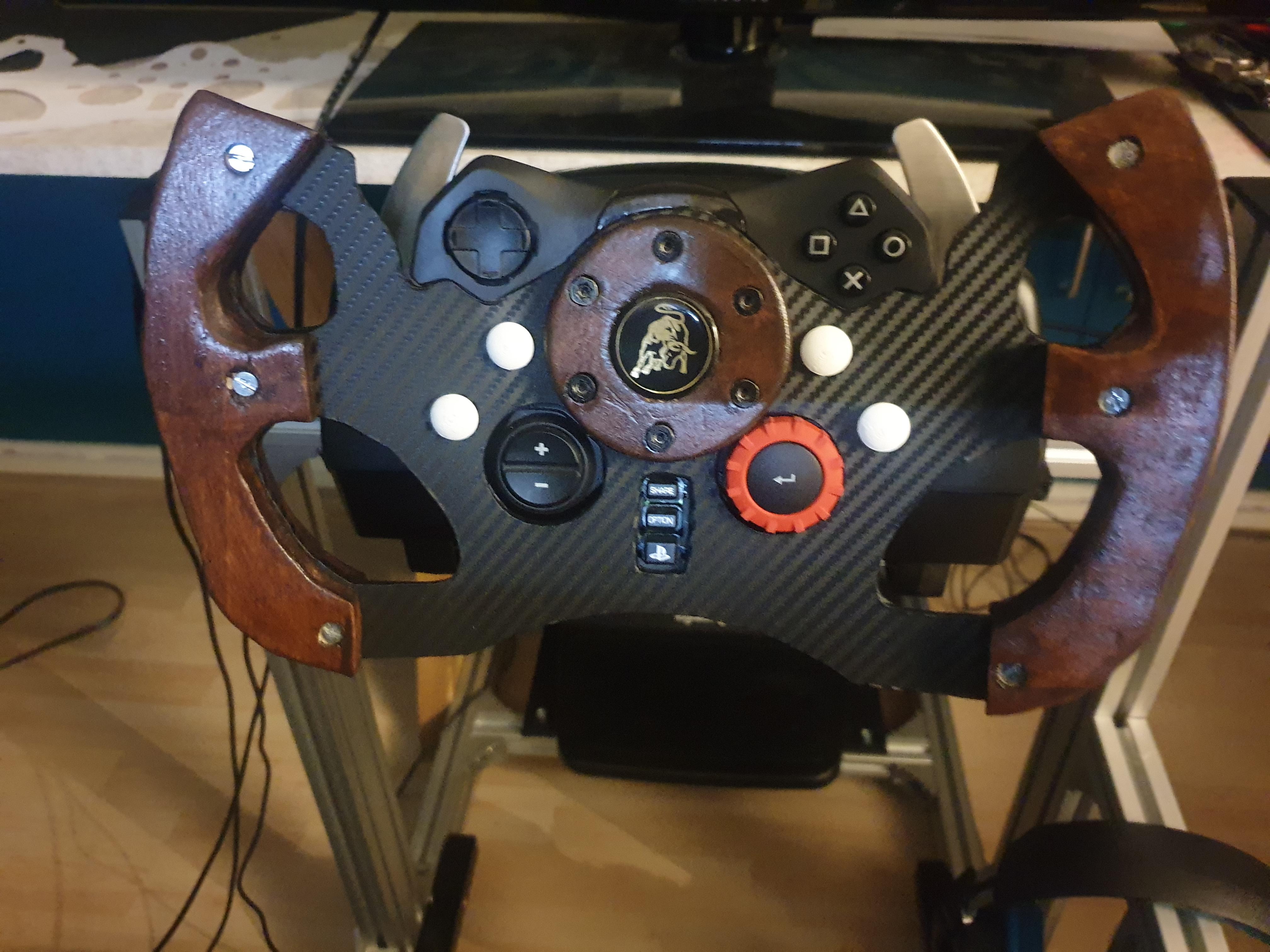 DIY steering wheel for a g29 | Scrolller
