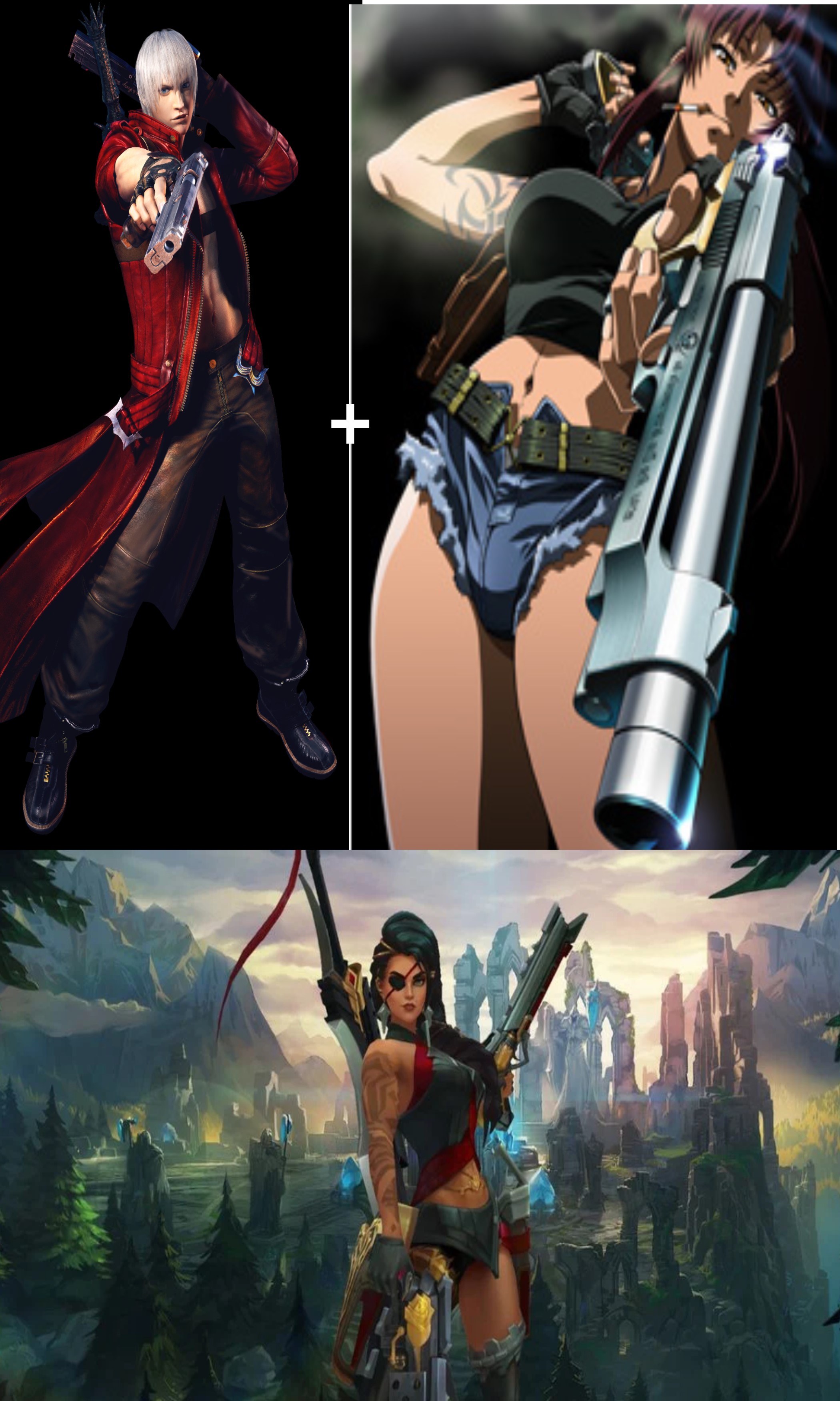 Dmc + Black Lagoon = Samira | Scrolller