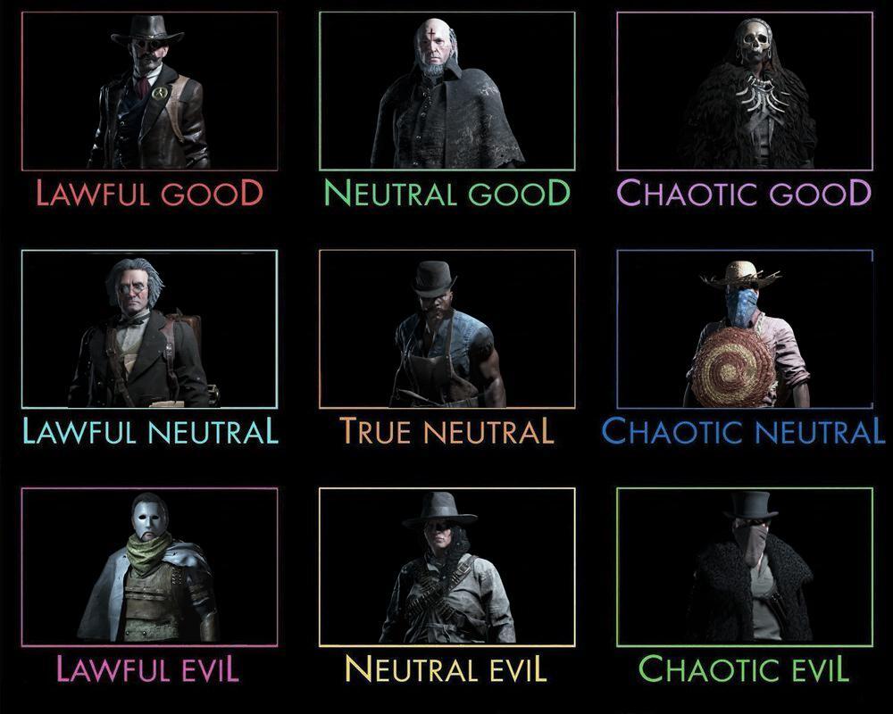 DnD alignment in Hunt Showdown | Scrolller