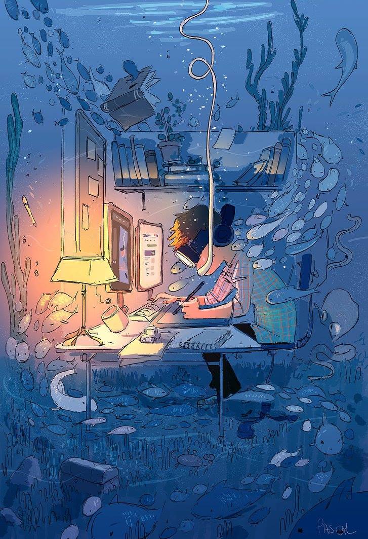 Do not disturb, Artist in the Zone! by Pascal Campion | Scrolller
