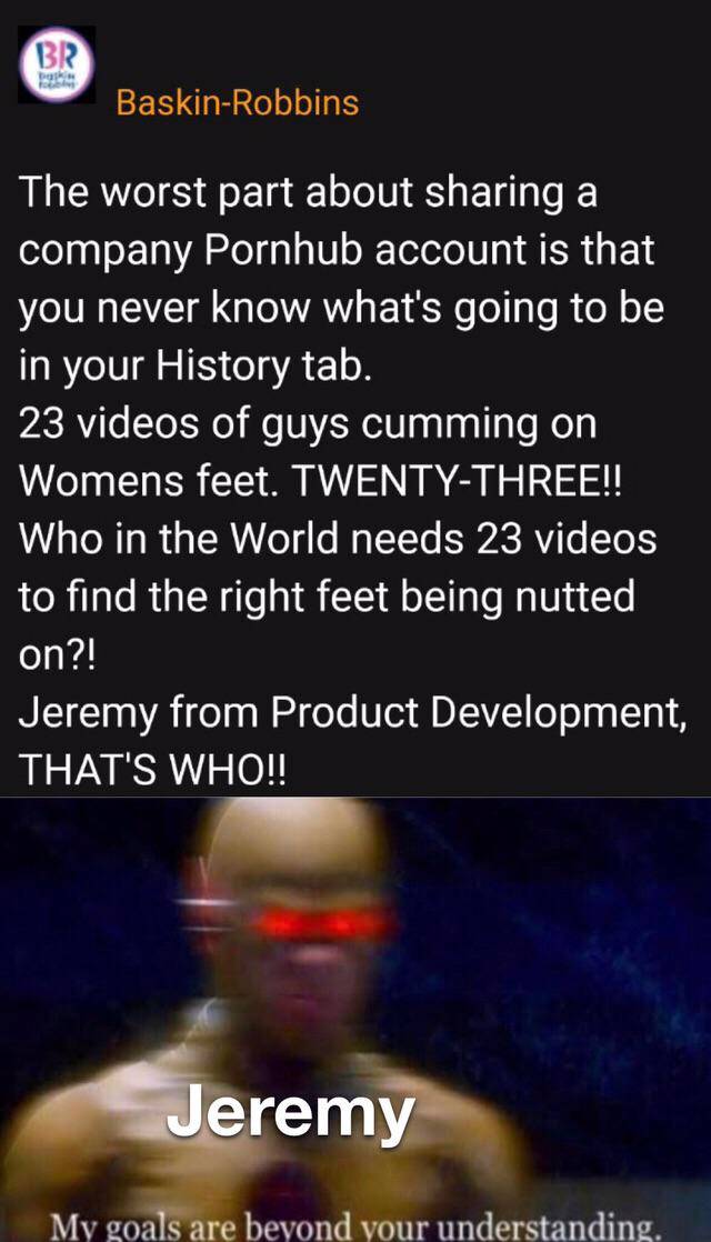 Do not question the elevated Jeremy | Scrolller