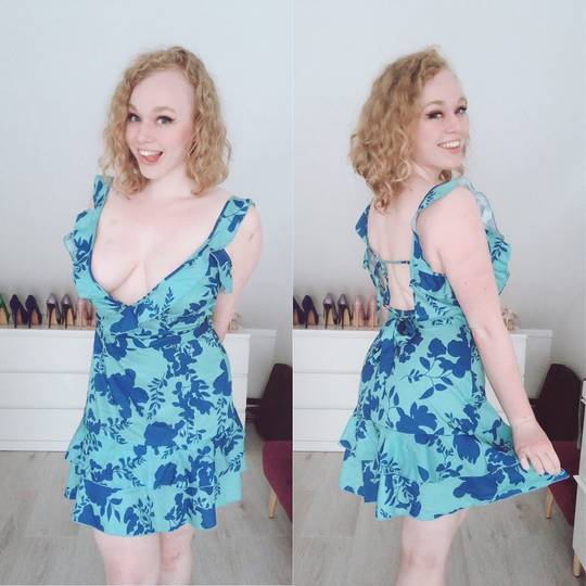 Do you like my sundress? I think it's very... practical 😜 | Scrolller