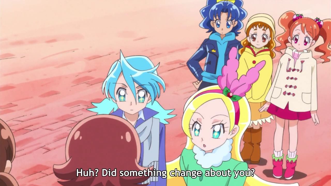 Do you think people in Precure can notice that how some people have unusual hair colors? | Scrolller