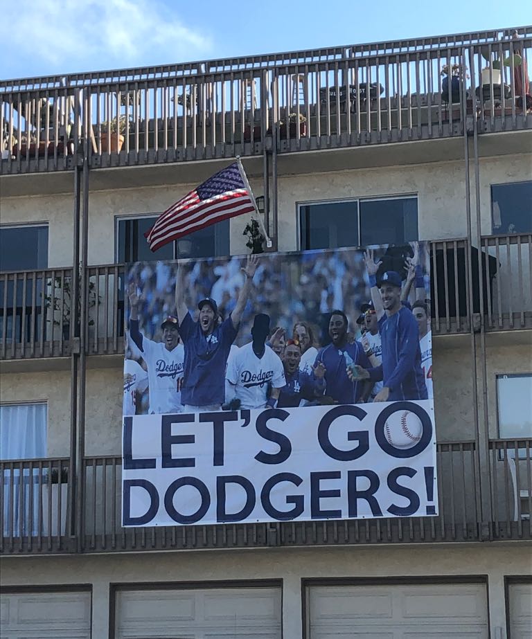 Dodger spirit alive and well in Manhattan Beach! | Scrolller Dodger spirit alive and well in Manhattan Beach! | Scrolller