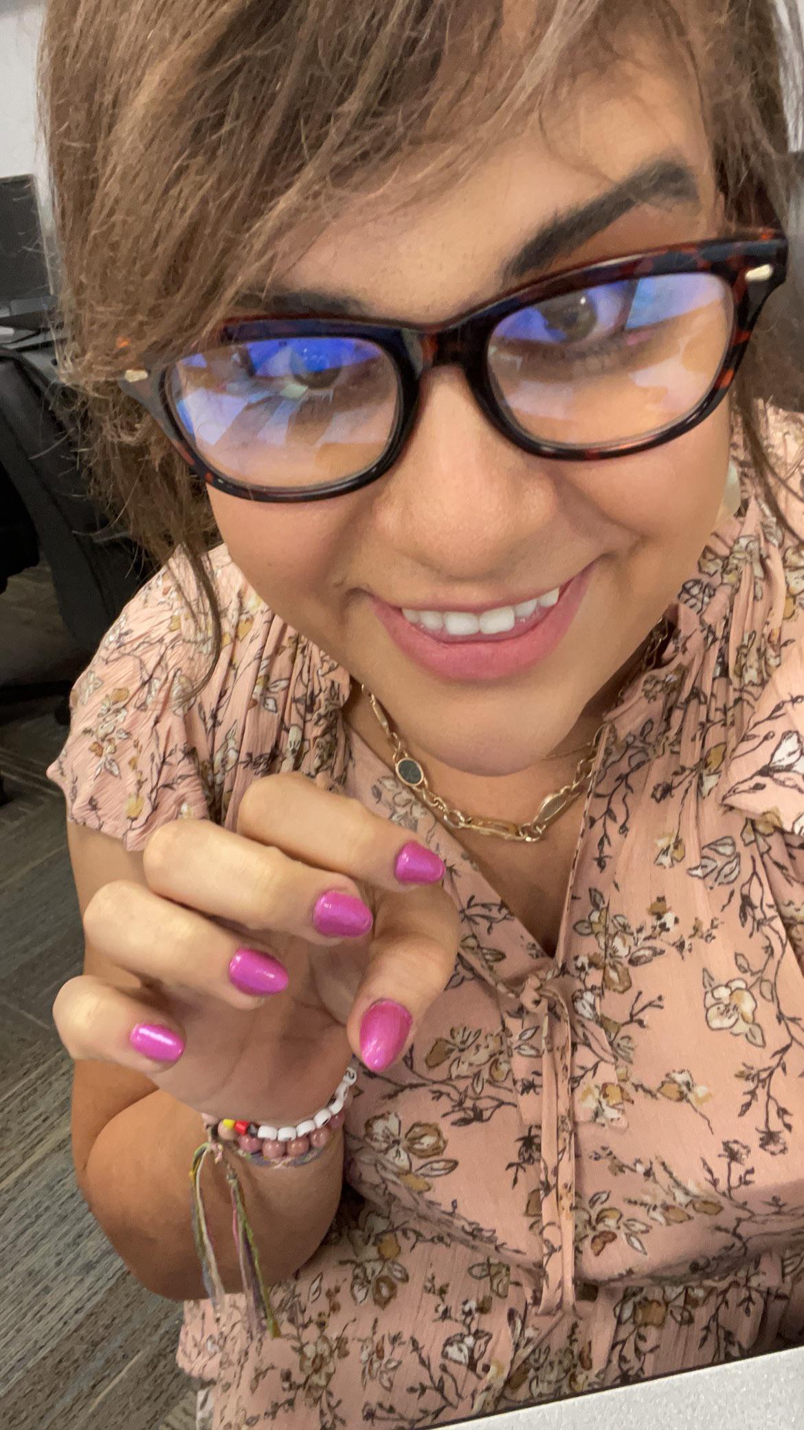 Does my face pass for female? (the pose was to show off my nails, not ...