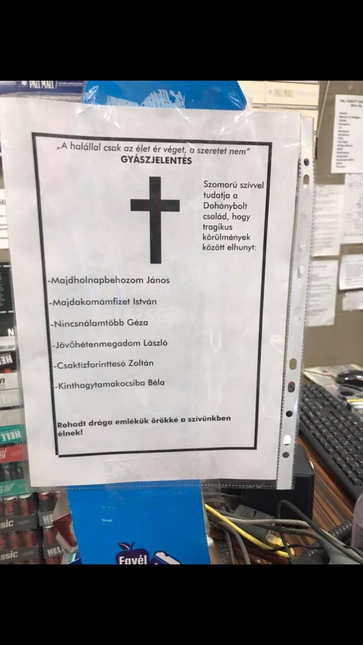 Dohánybolt XIII ker🌪 | Scrolller