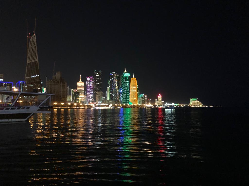 Doha nightscape | Scrolller