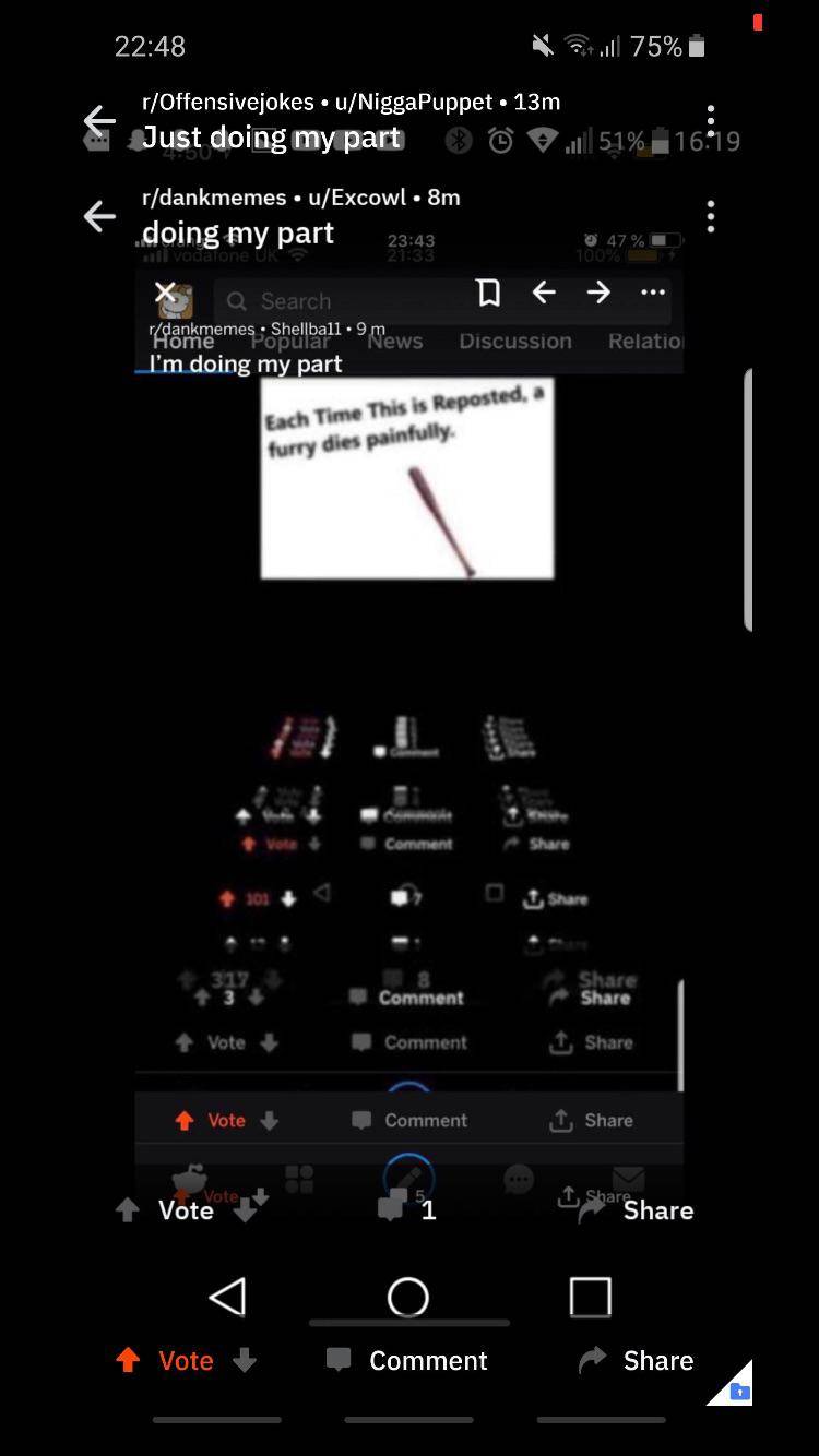 Doing my part | Scrolller