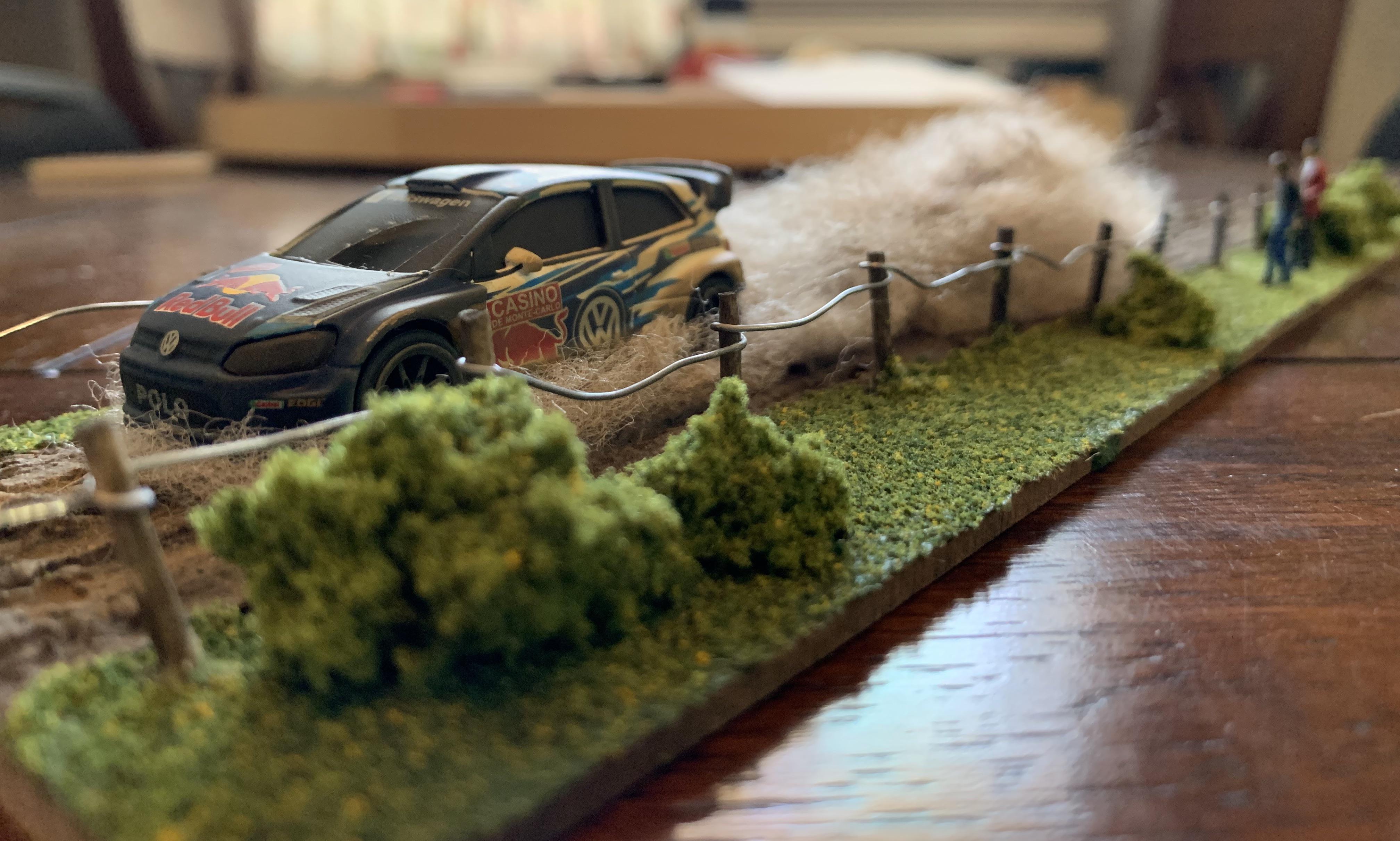Another Diorama, this time the VW Polo R Wrc. Imgur album in comments | Scrolller