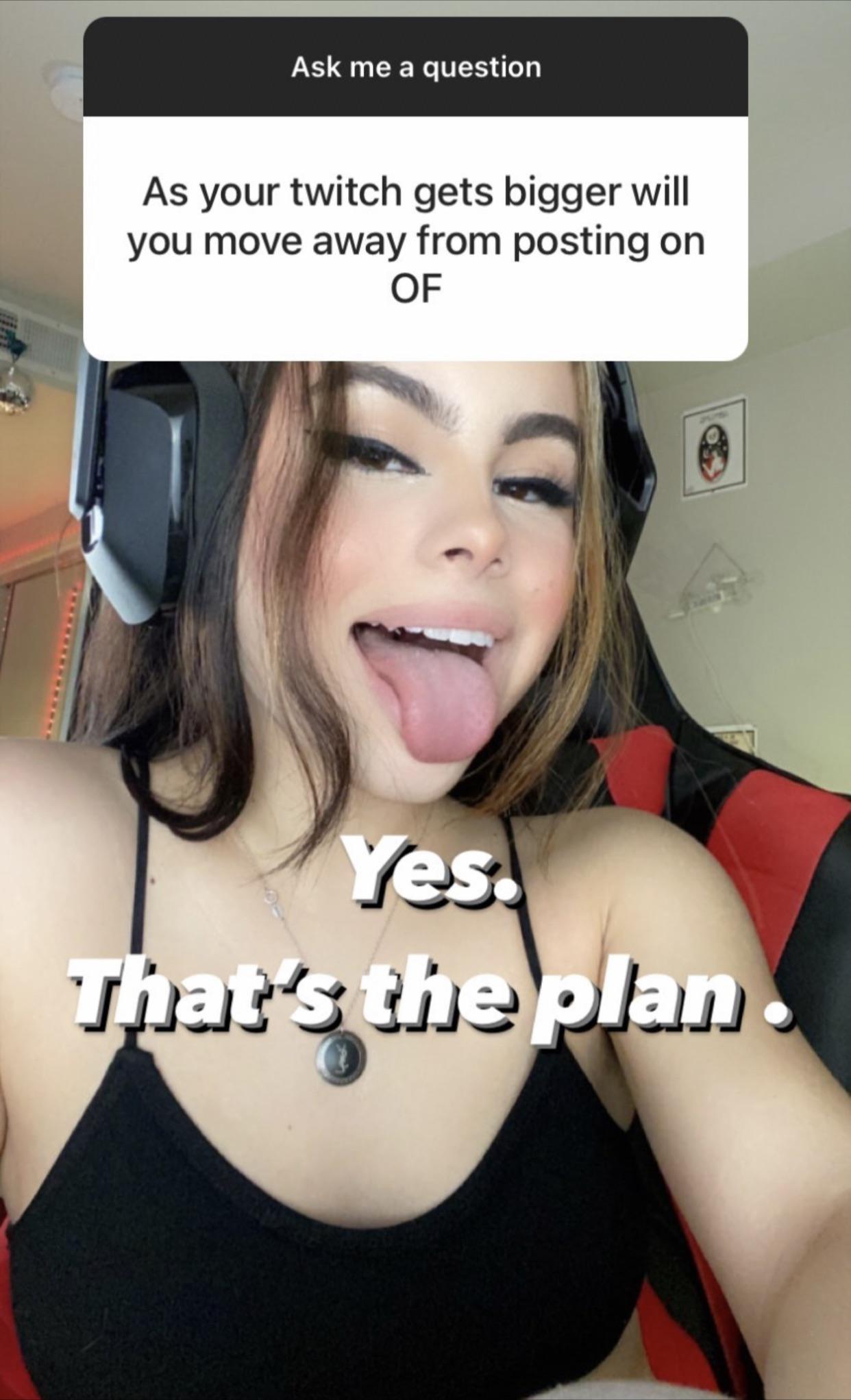 Don’t support her twitch 😭💀💀💀 | Scrolller