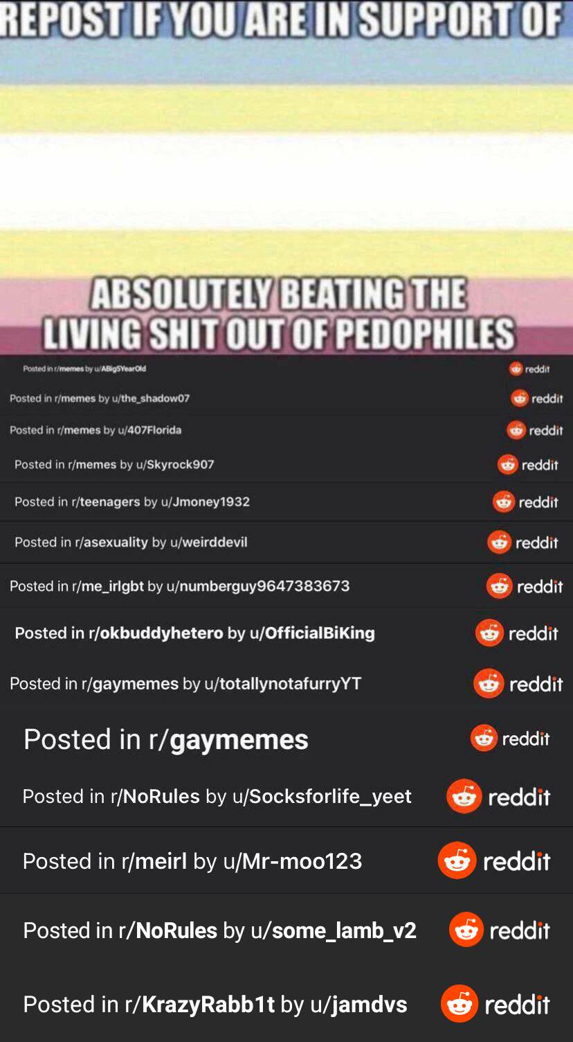 Dont be a pedo do your part | Scrolller