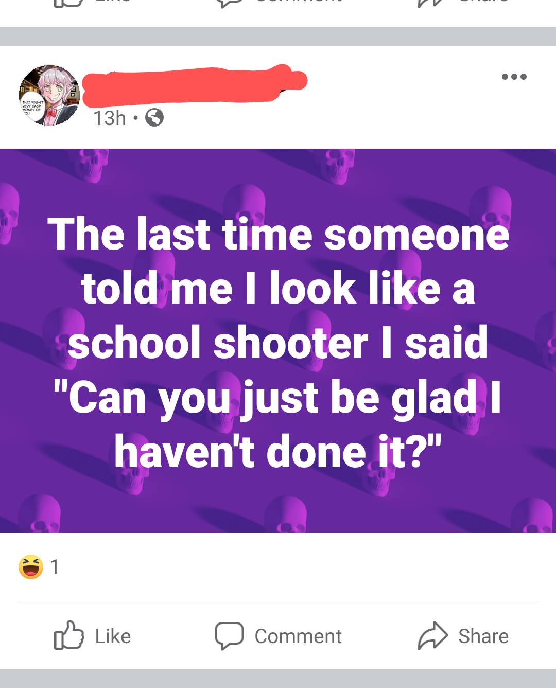 Don't mess with him. | Scrolller