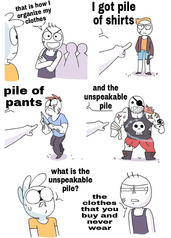 Don't talk about the unspeakable pile | Scrolller