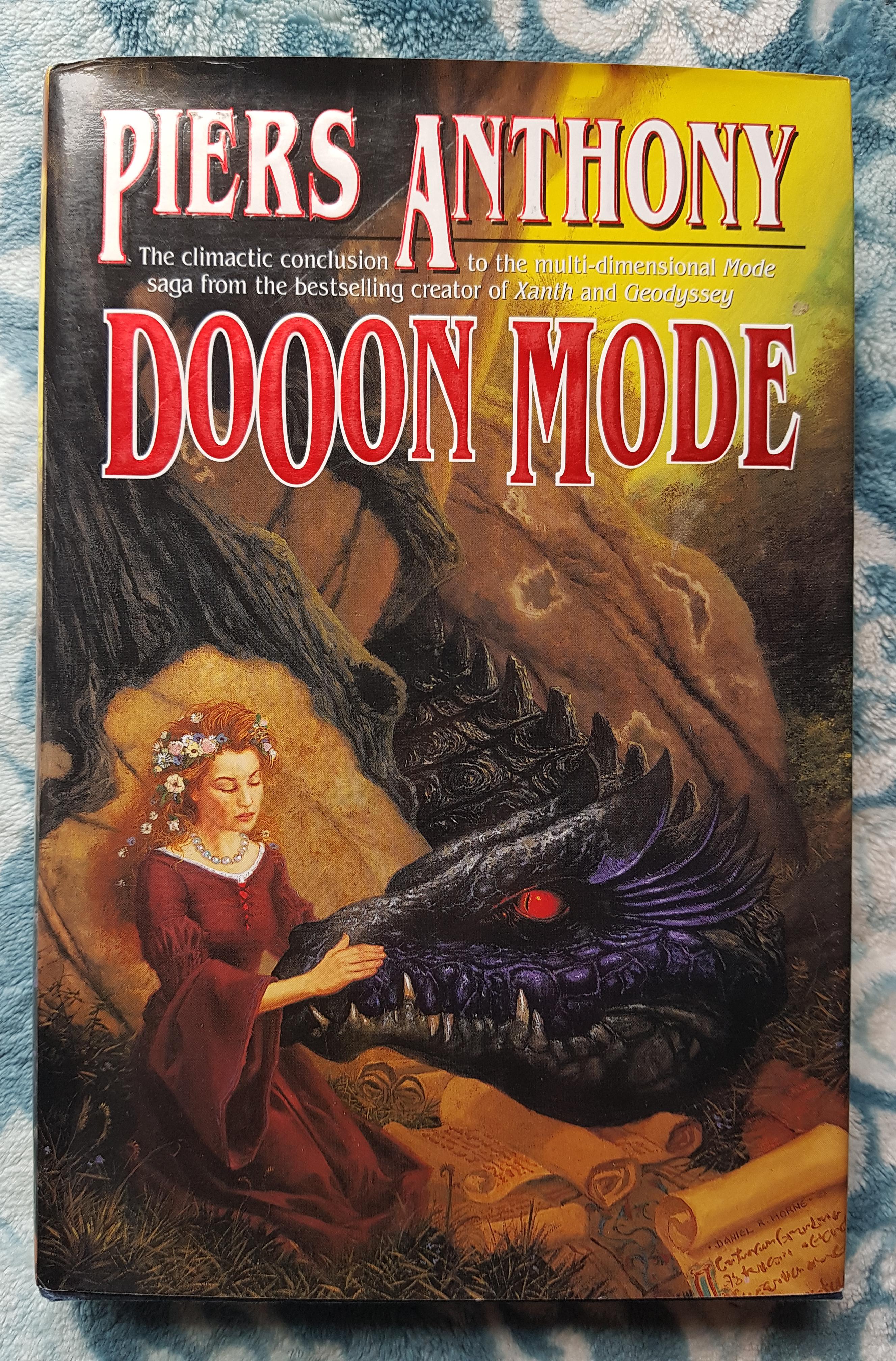 'DoOon Mode' by Piers Anthony. Cover art by Daniel Home, c. 2001 | Scrolller