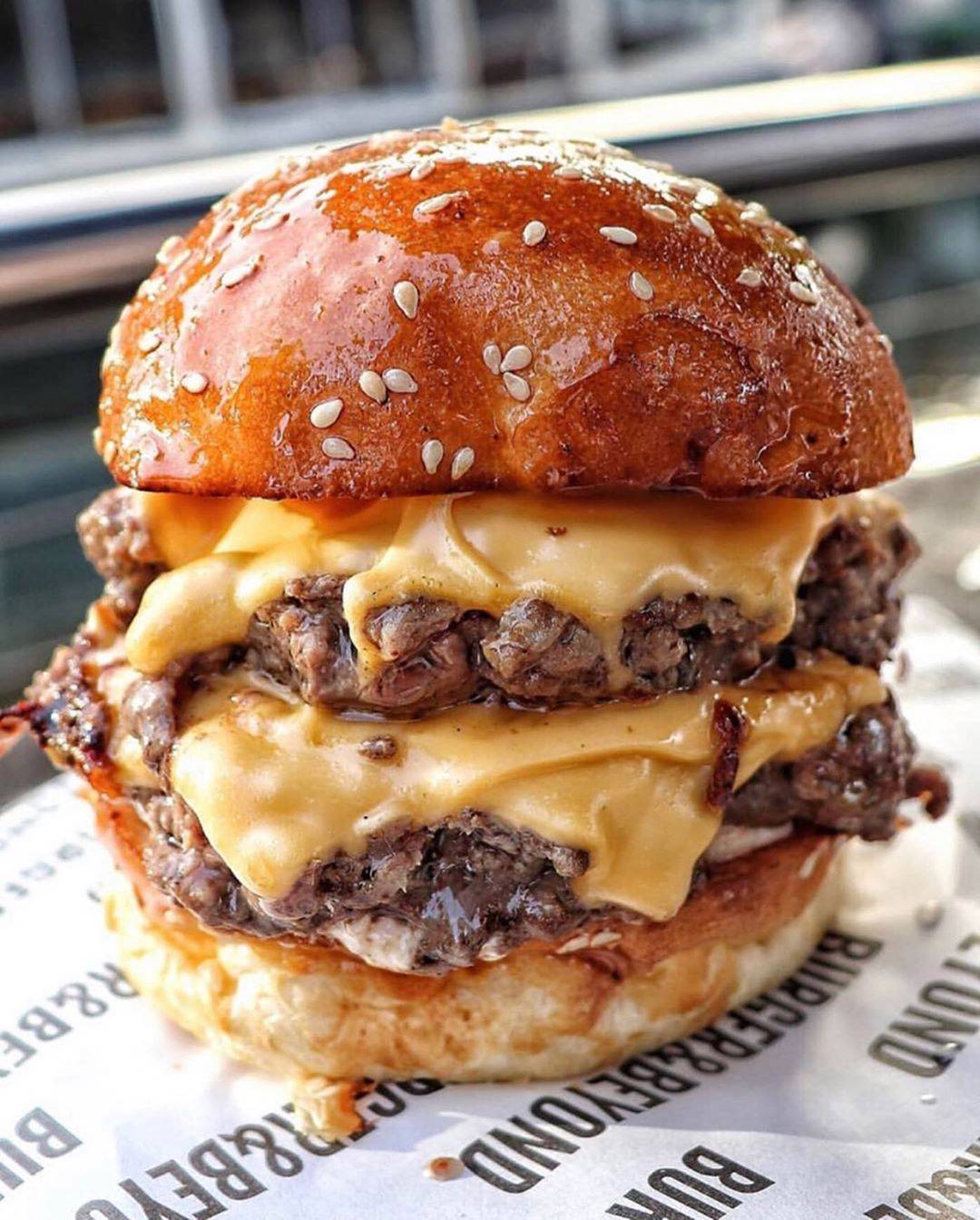 Double cheeseburger. | Scrolller