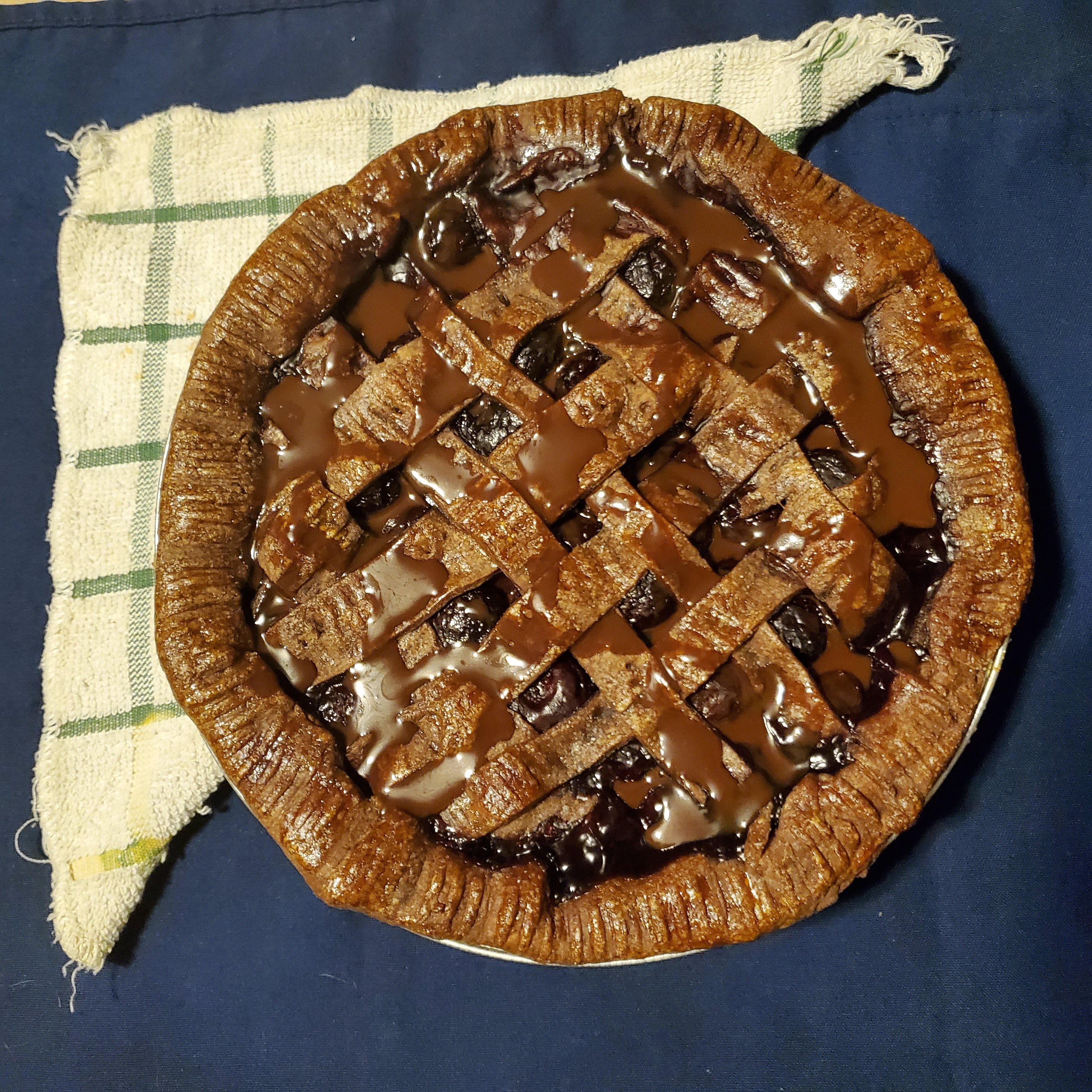 Double Chocolate Cherry Pie | Scrolller