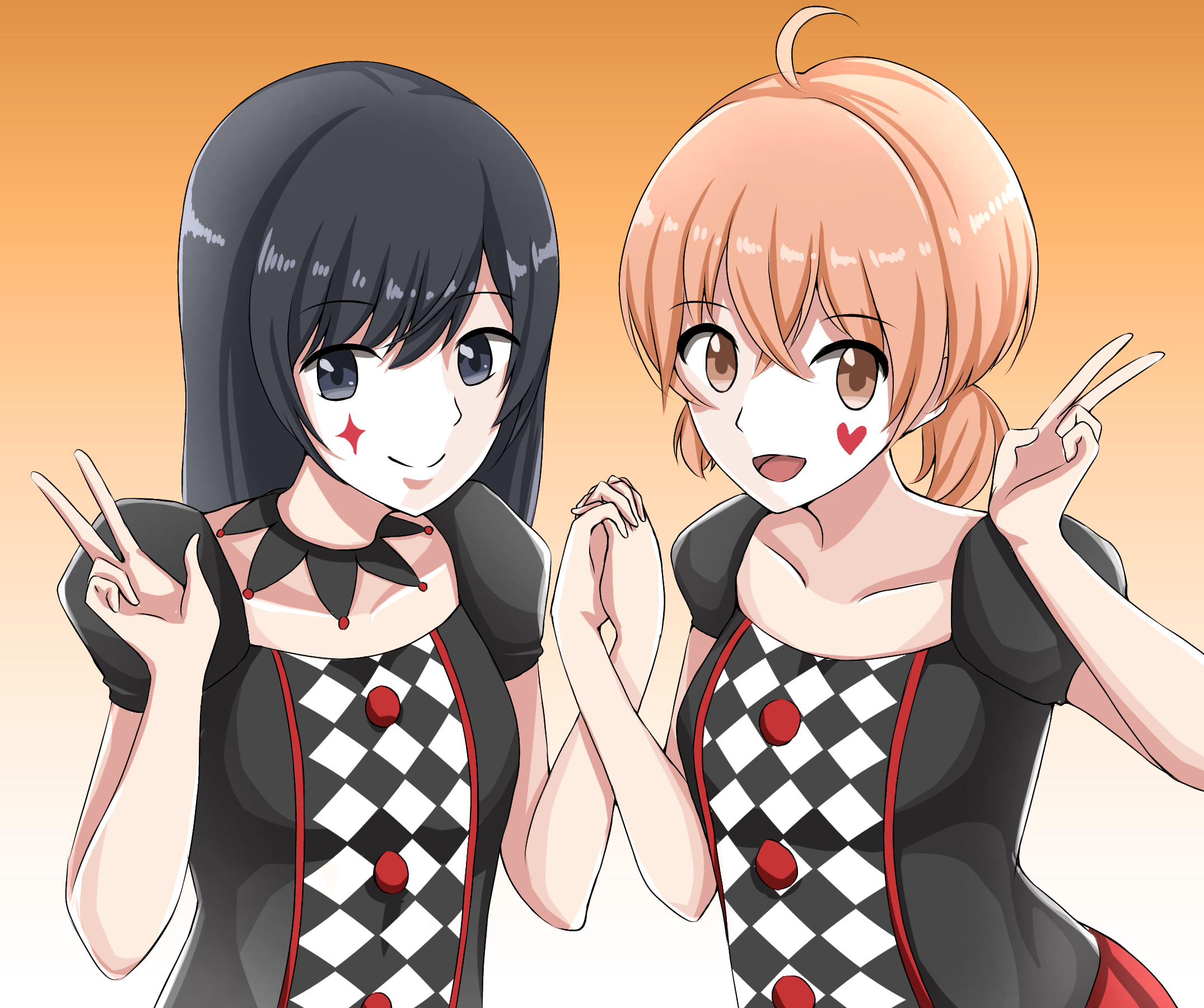 Double peace sign | Scrolller