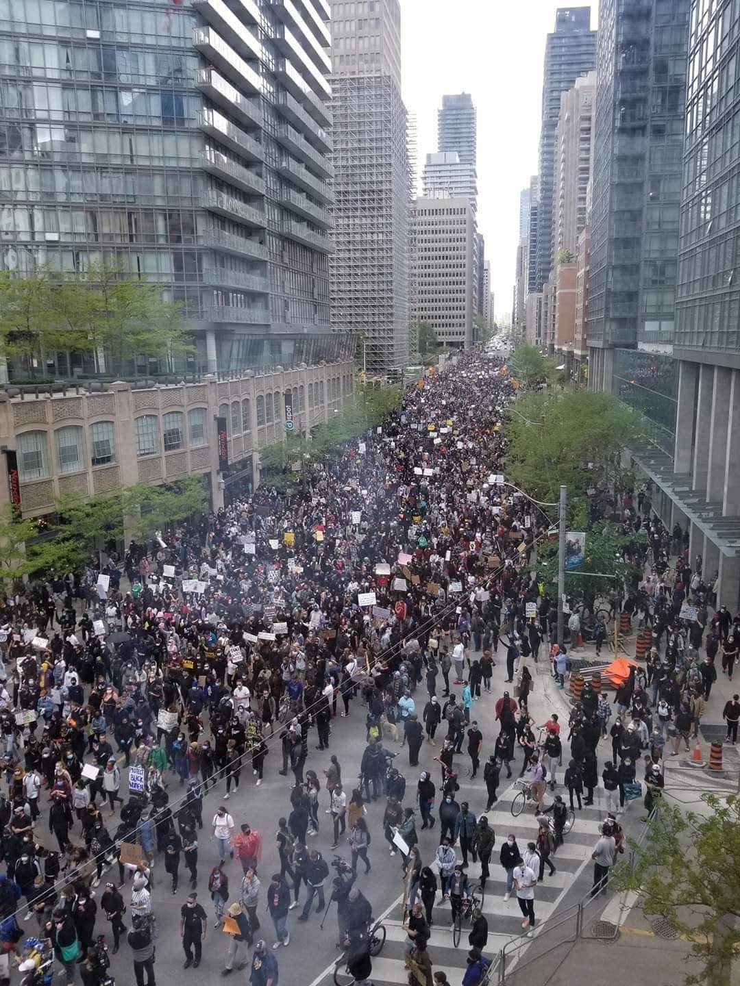 Downtown TO currently. | Scrolller