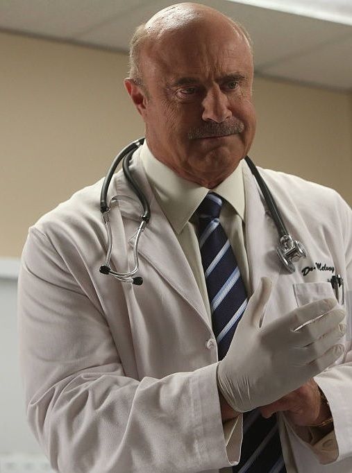 Dr. Phil ready to give you a rectal exam. | Scrolller
