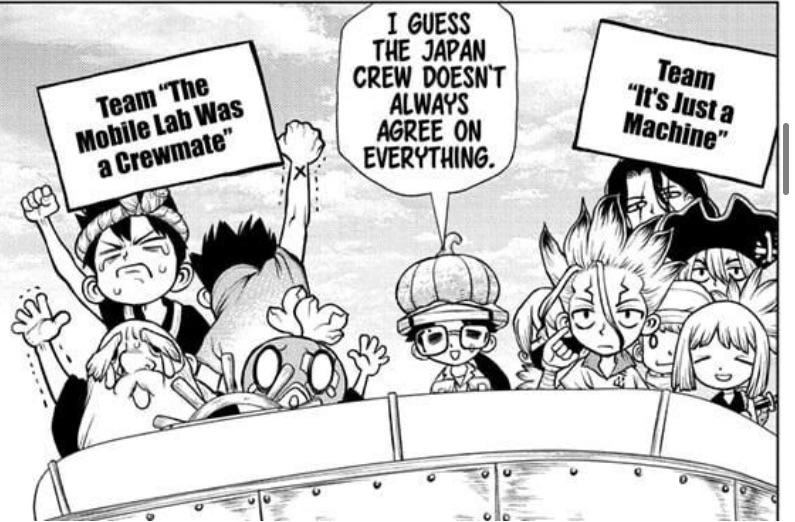 Dr.Stone 174 ONE PIECE reference | Scrolller