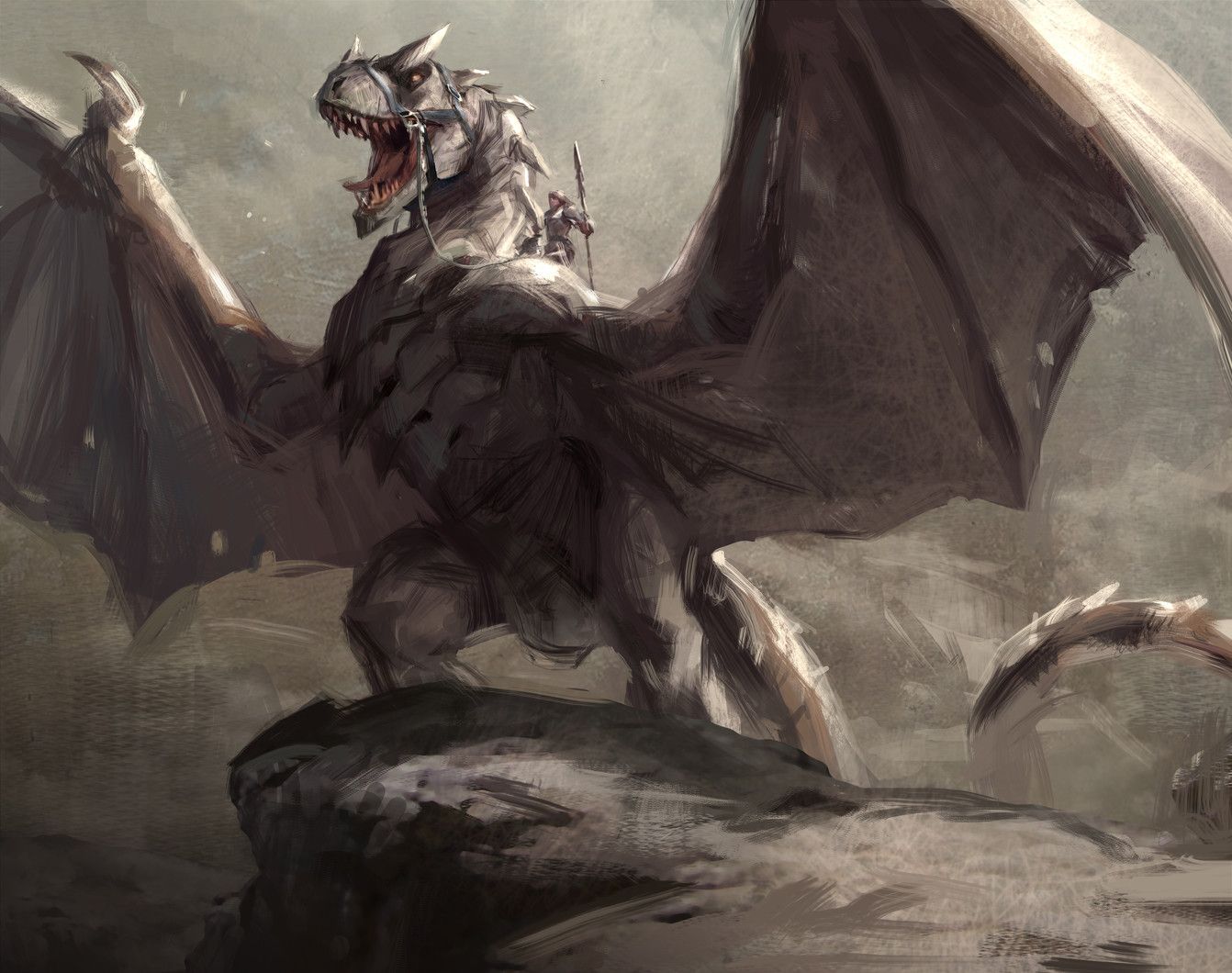 Dragon and Rider by Jon Kuo | Scrolller