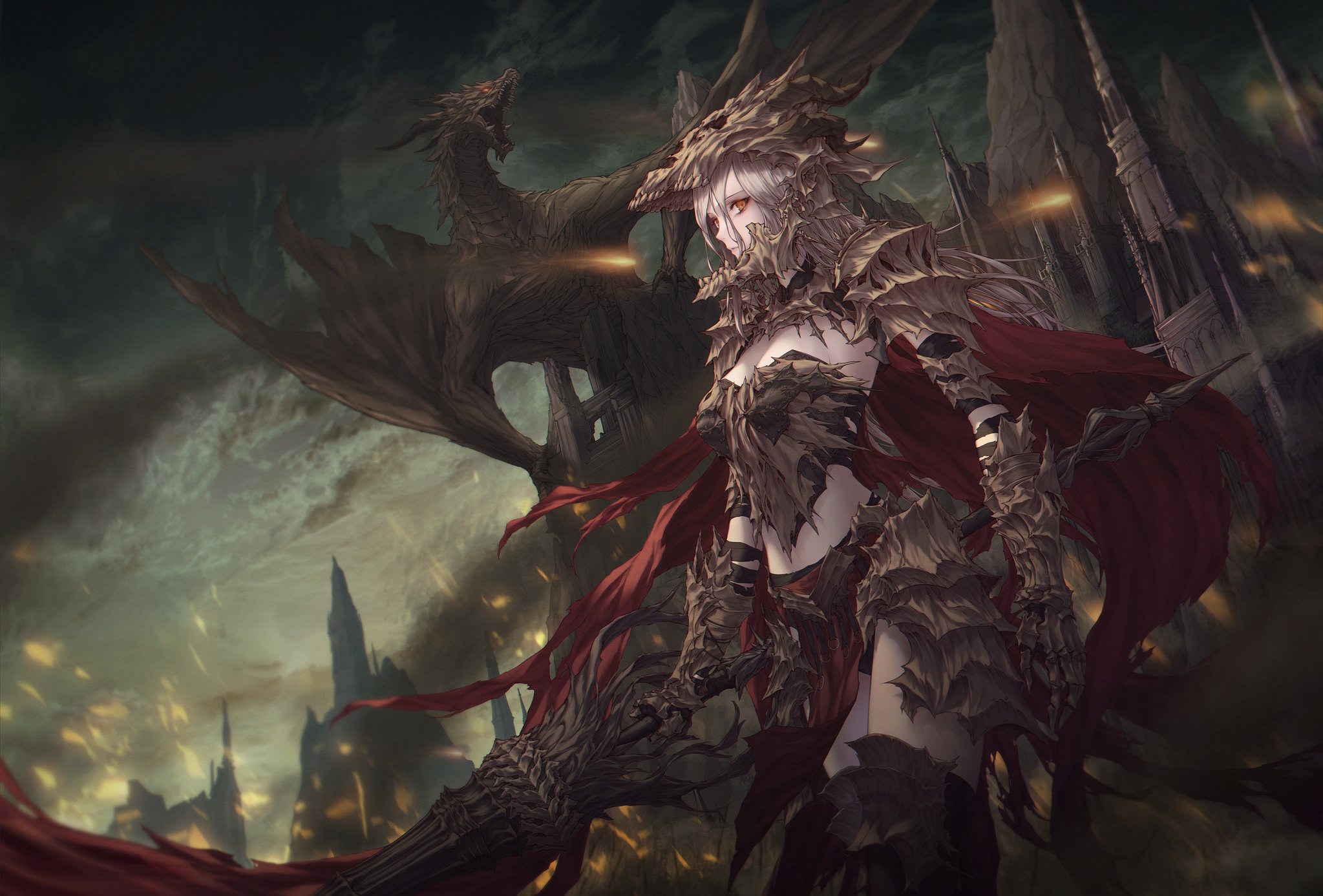 Dragon scale armor [Original] | Scrolller