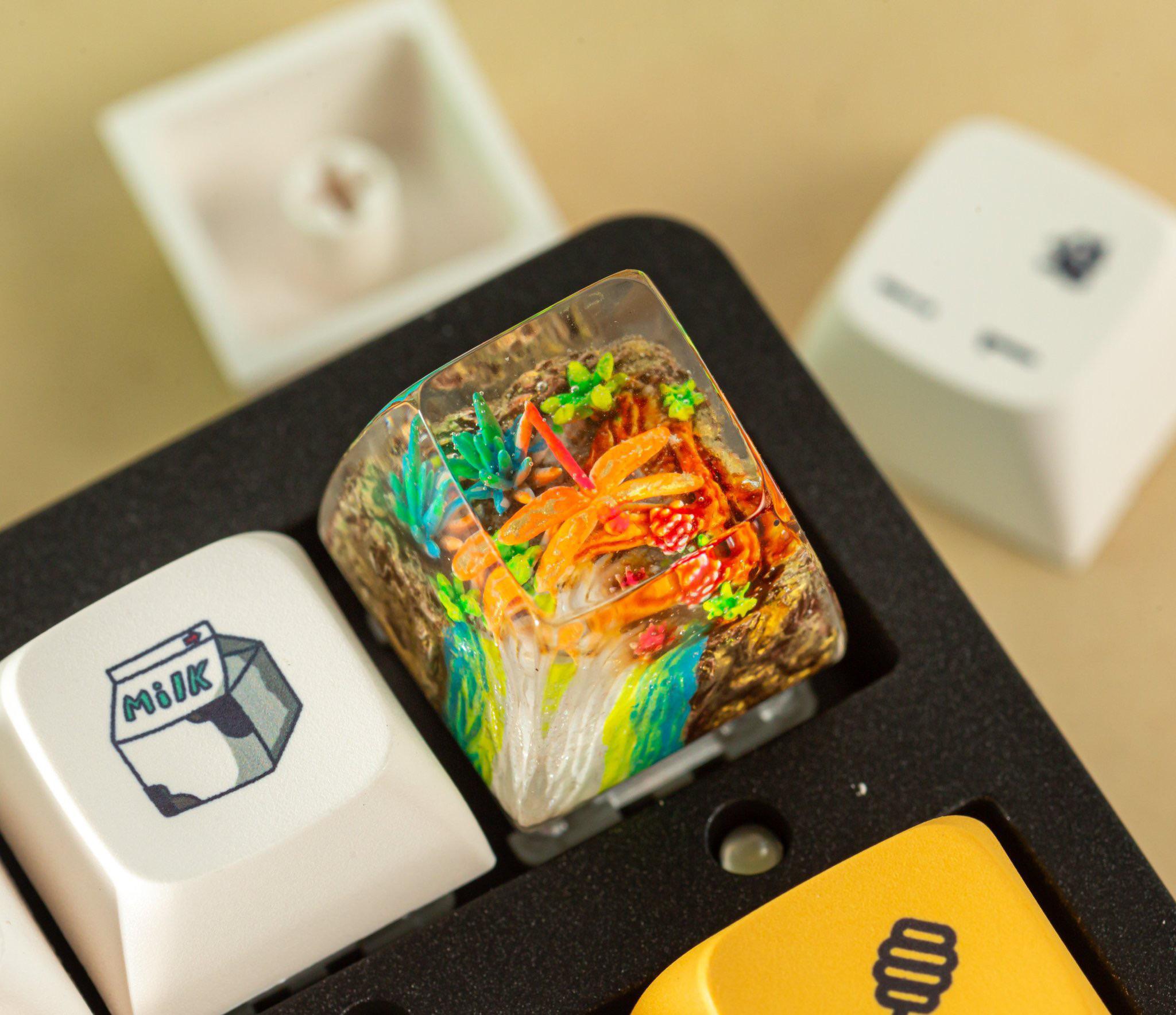 Dragonfly keycap. | Scrolller