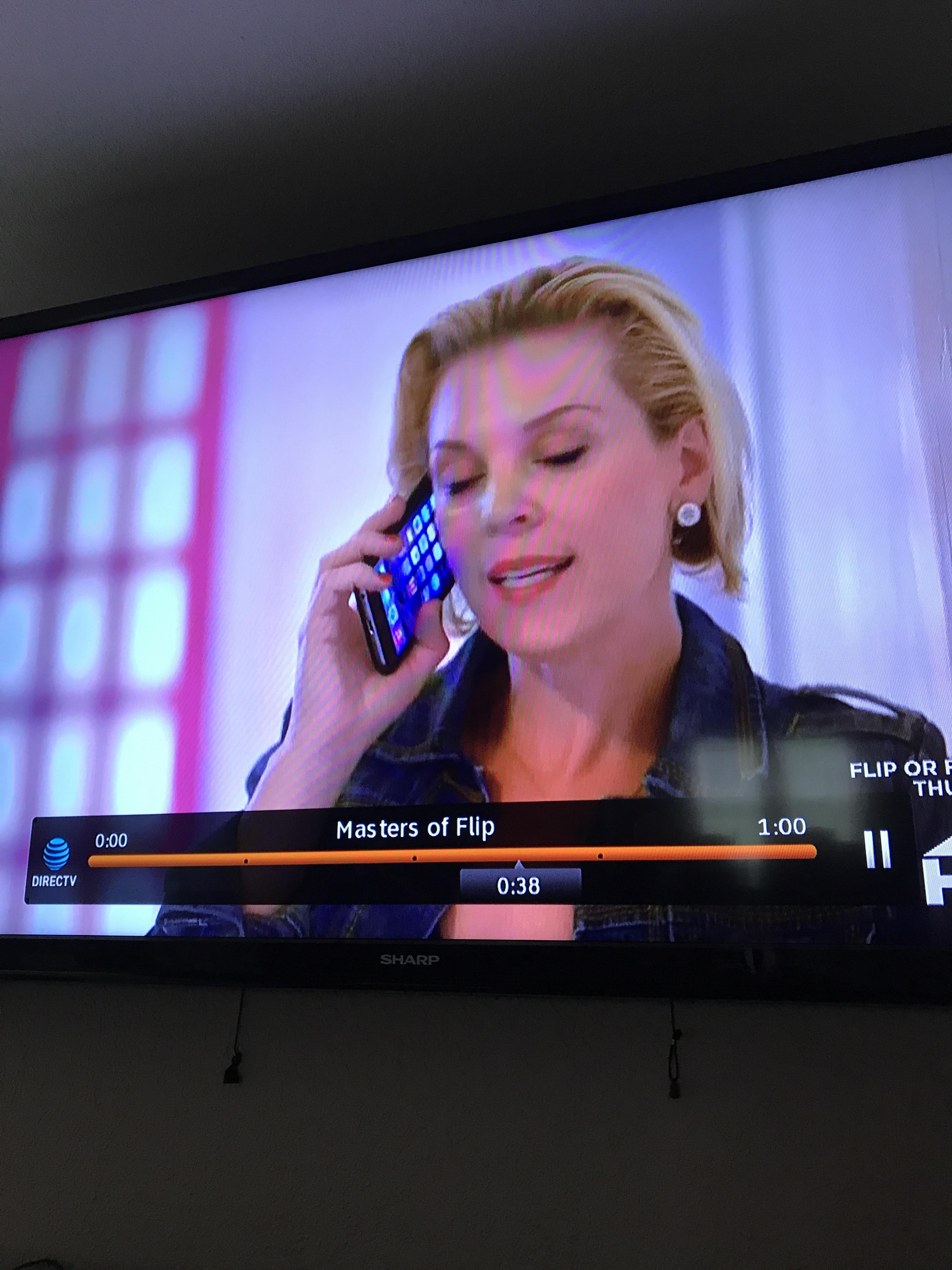 Dramatic "phone conversation" on Masters of Flip... | Scrolller