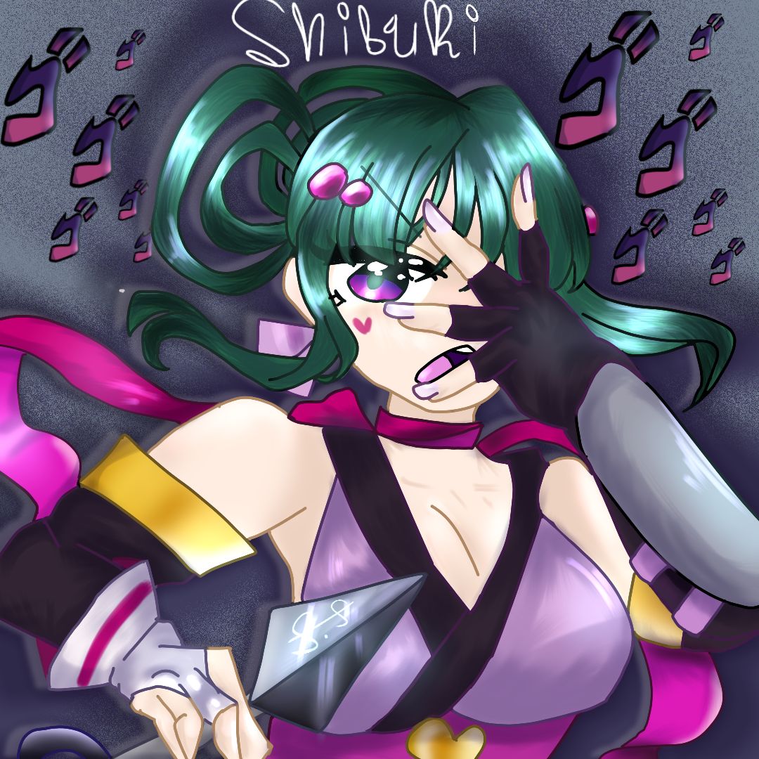 Drawing every Event/DLC girl in Crush Crush day 8: Shibuki ( with a jojo reference ) | Scrolller