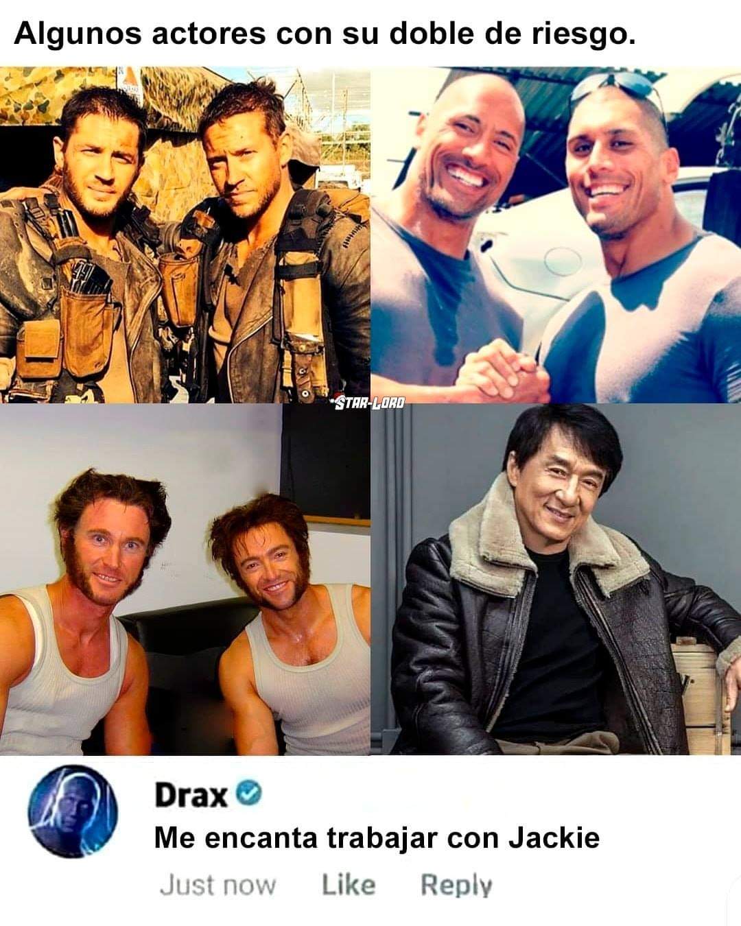 Drax y jackie.. best teamwork | Scrolller