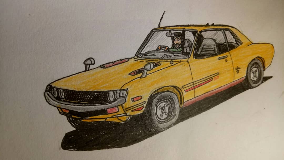 drew Asakusa in 1970 Celica | Scrolller