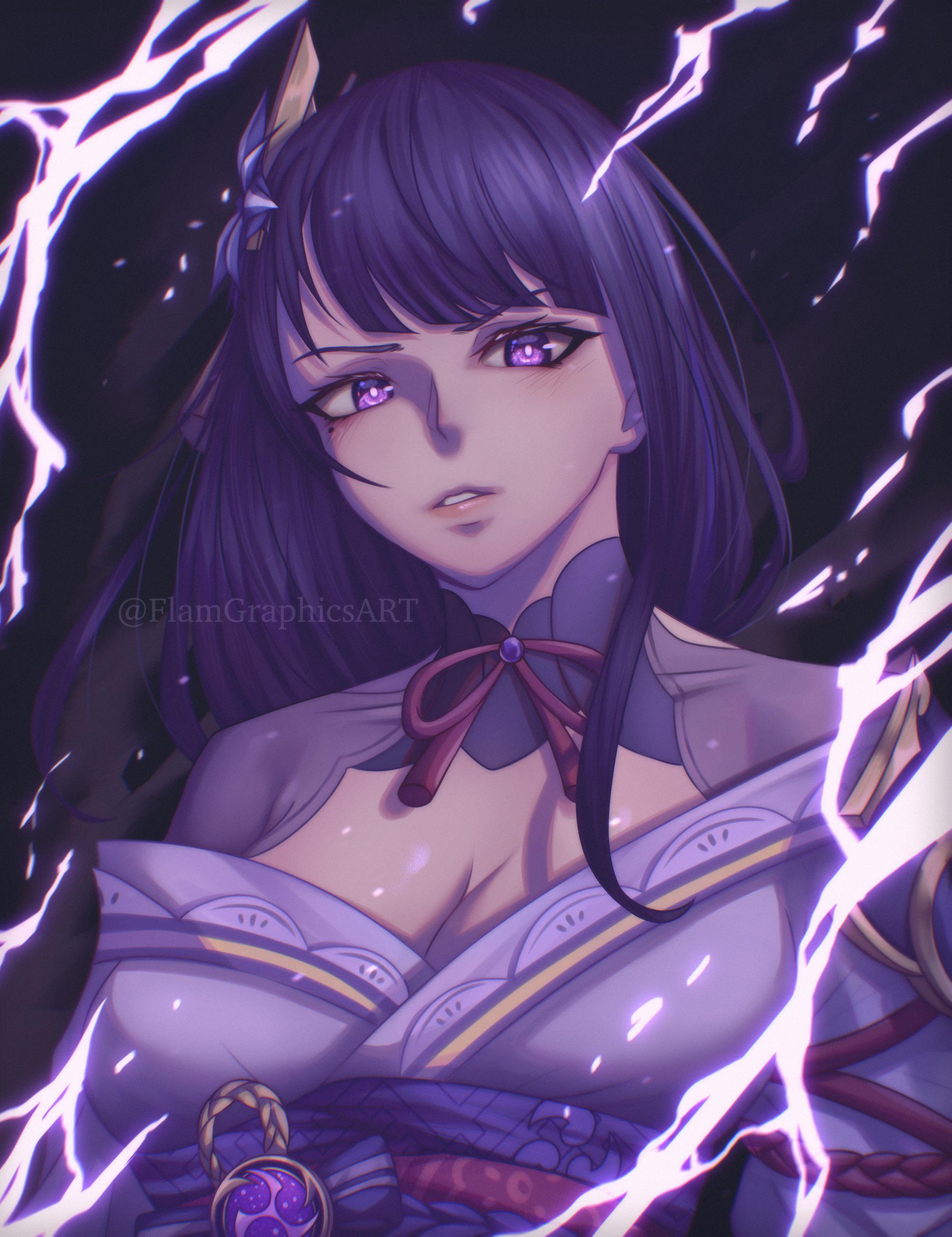 Drew Baal as my first Genshin fan art! | Scrolller