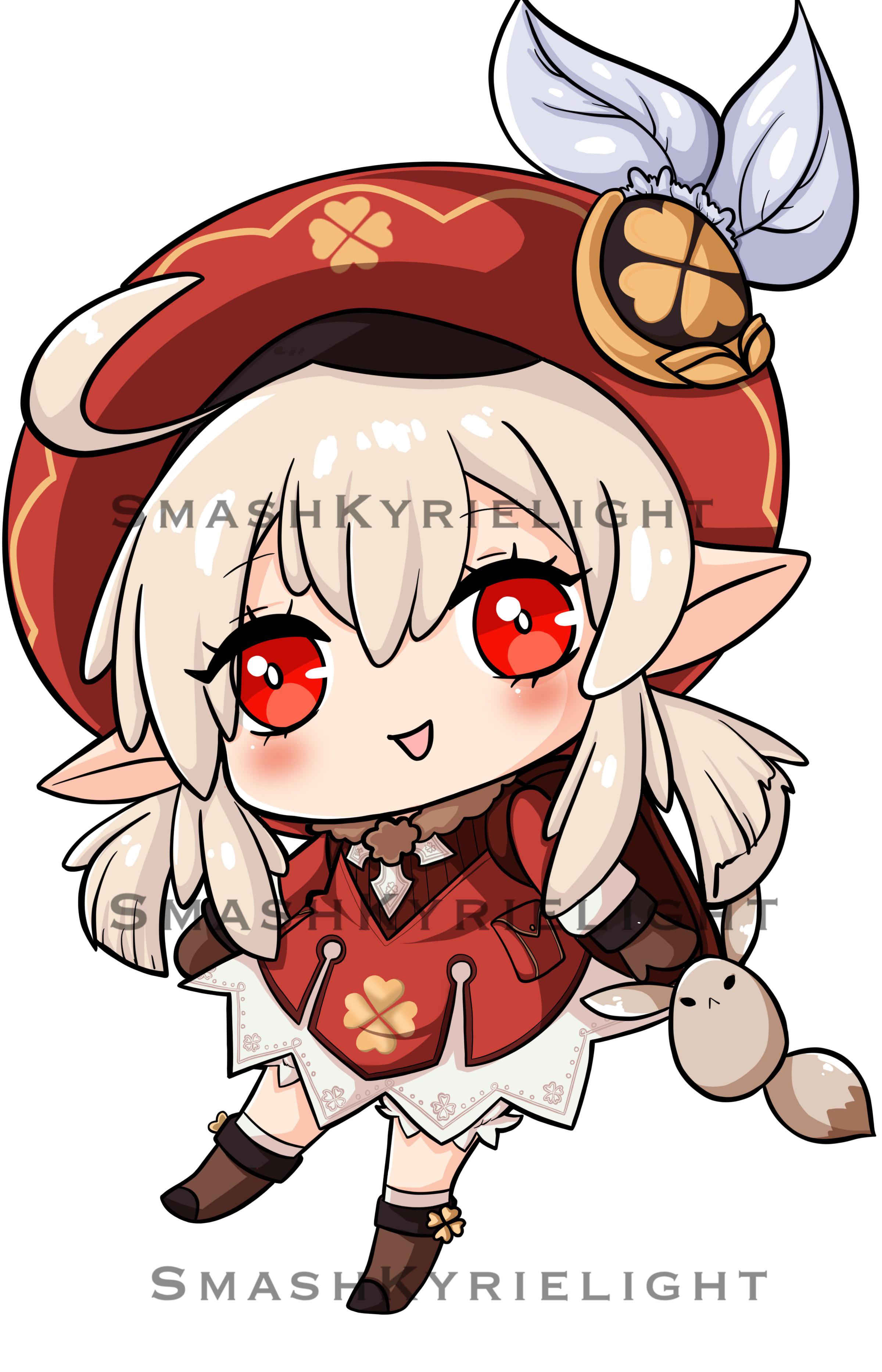 Drew Chibi Klee a while ago! | Scrolller