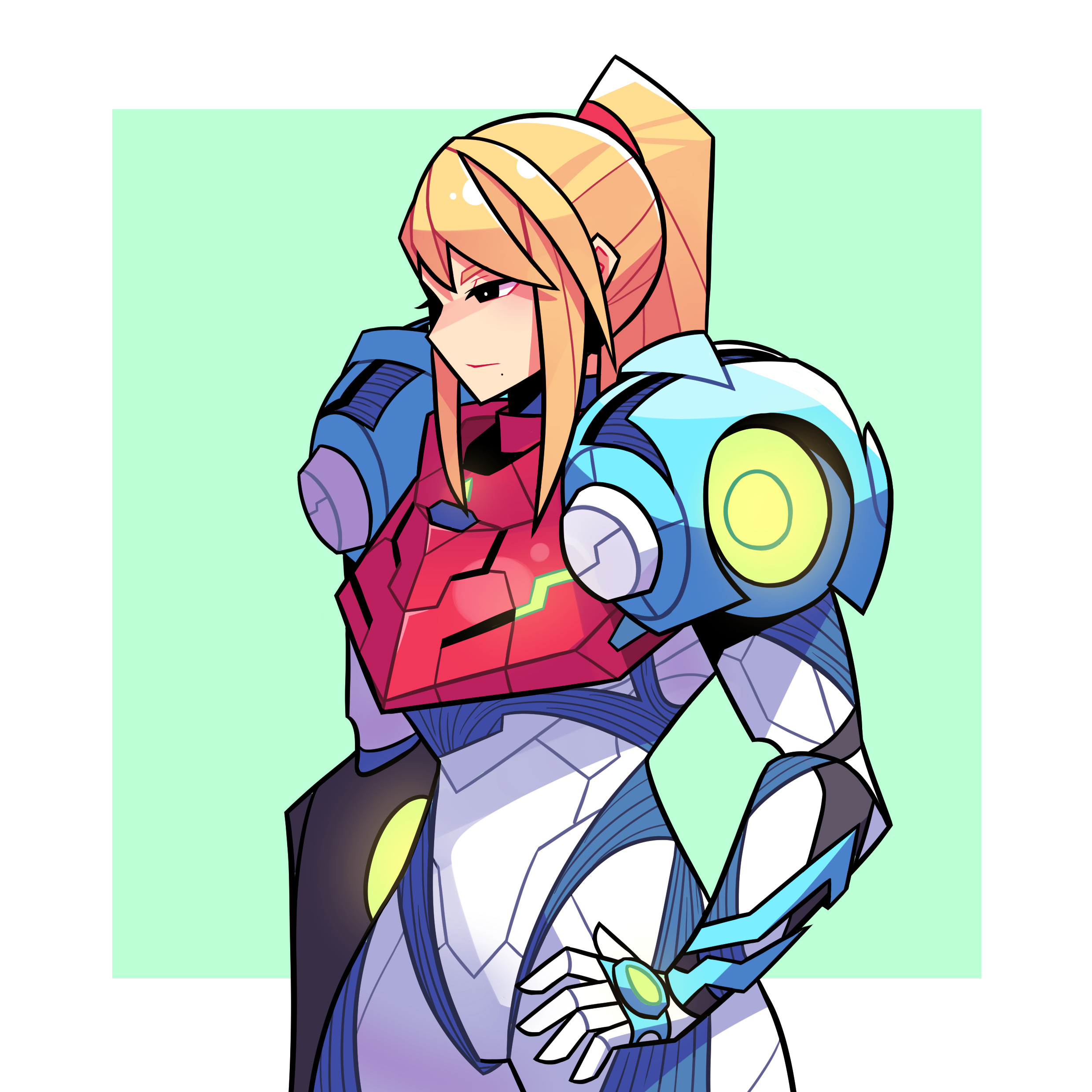 Drew Samus in the new suit! | Scrolller