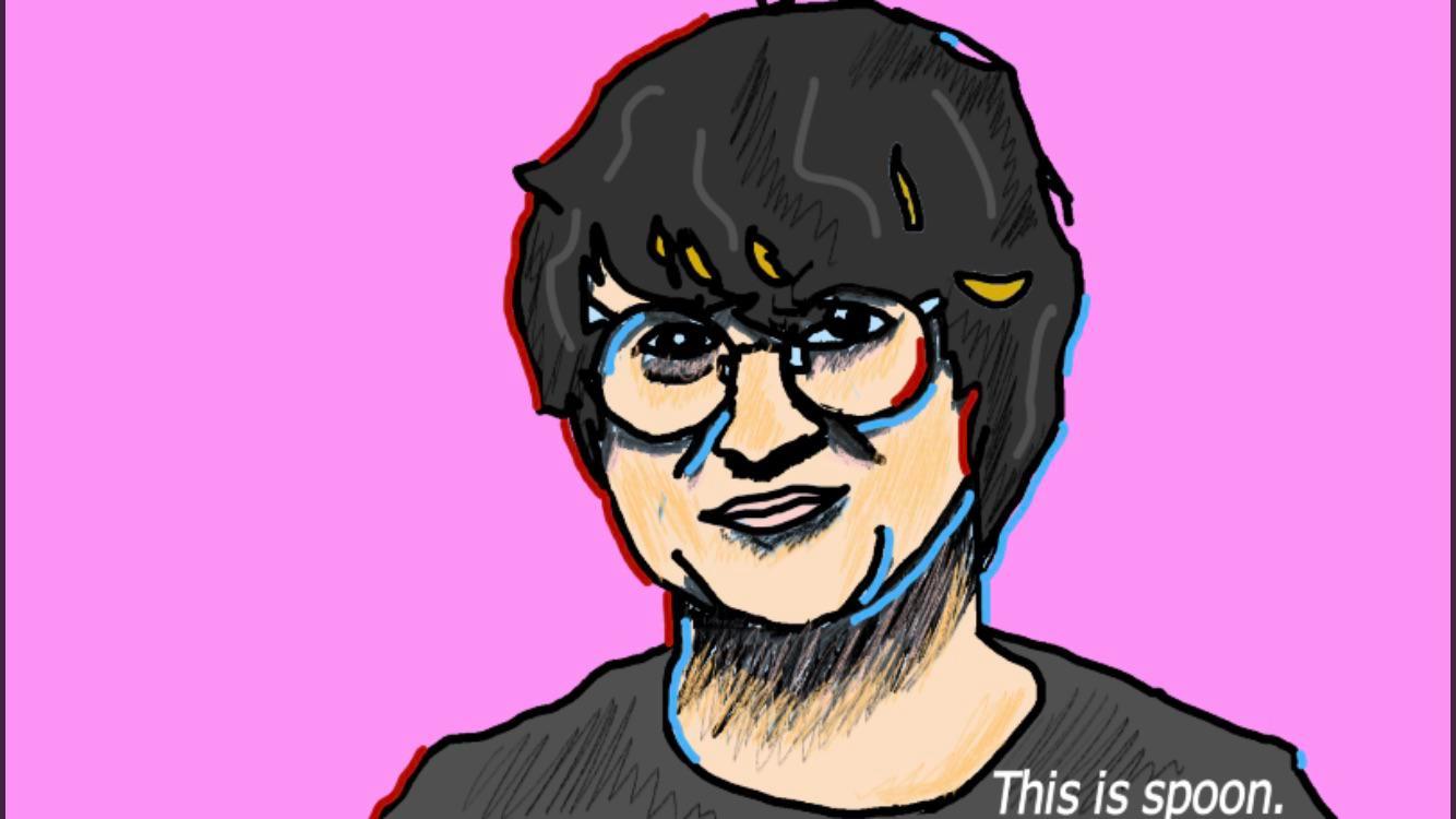 Drew this. This is spoon. | Scrolller