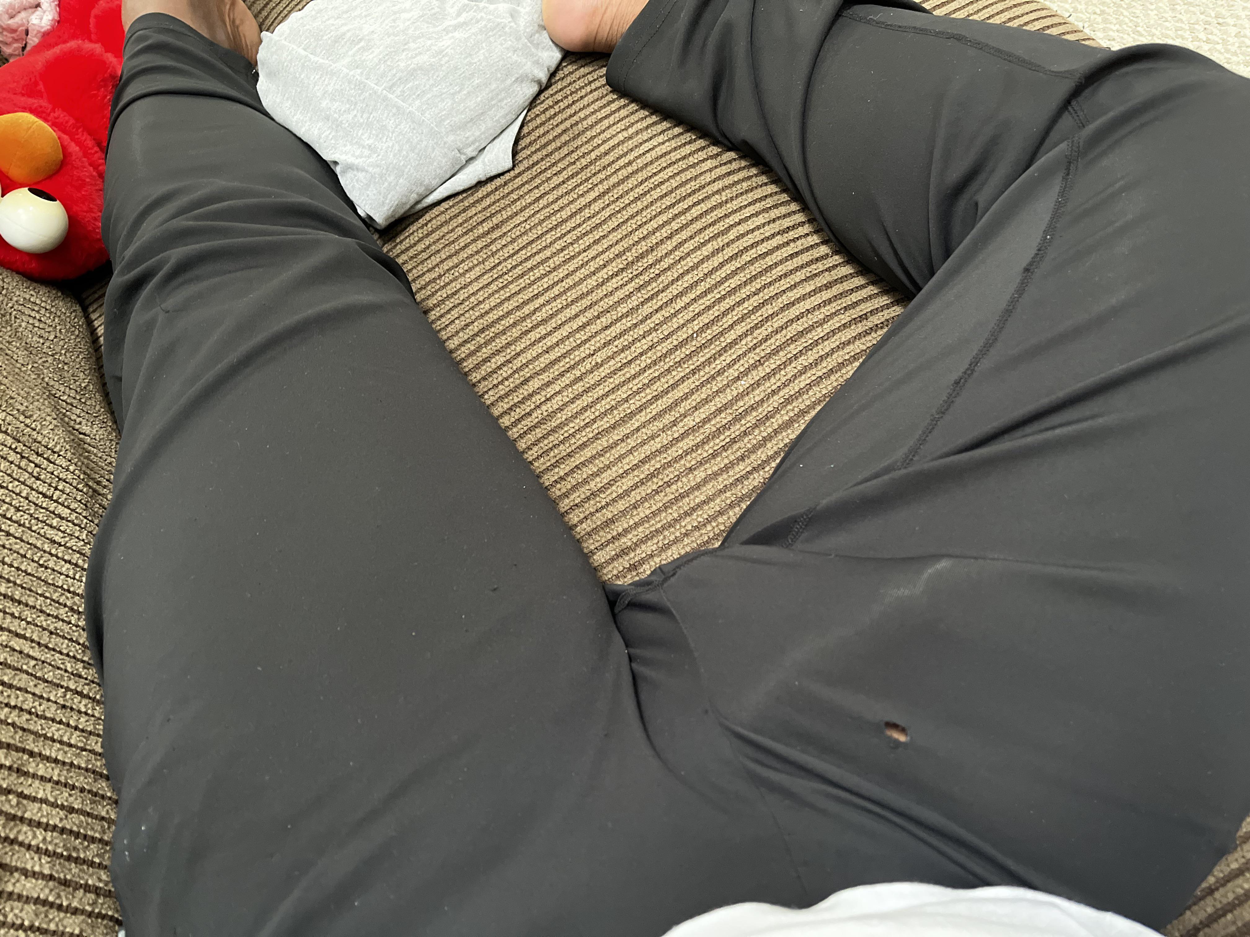 Dropped the jernt n burnt a hole in my joggers | Scrolller